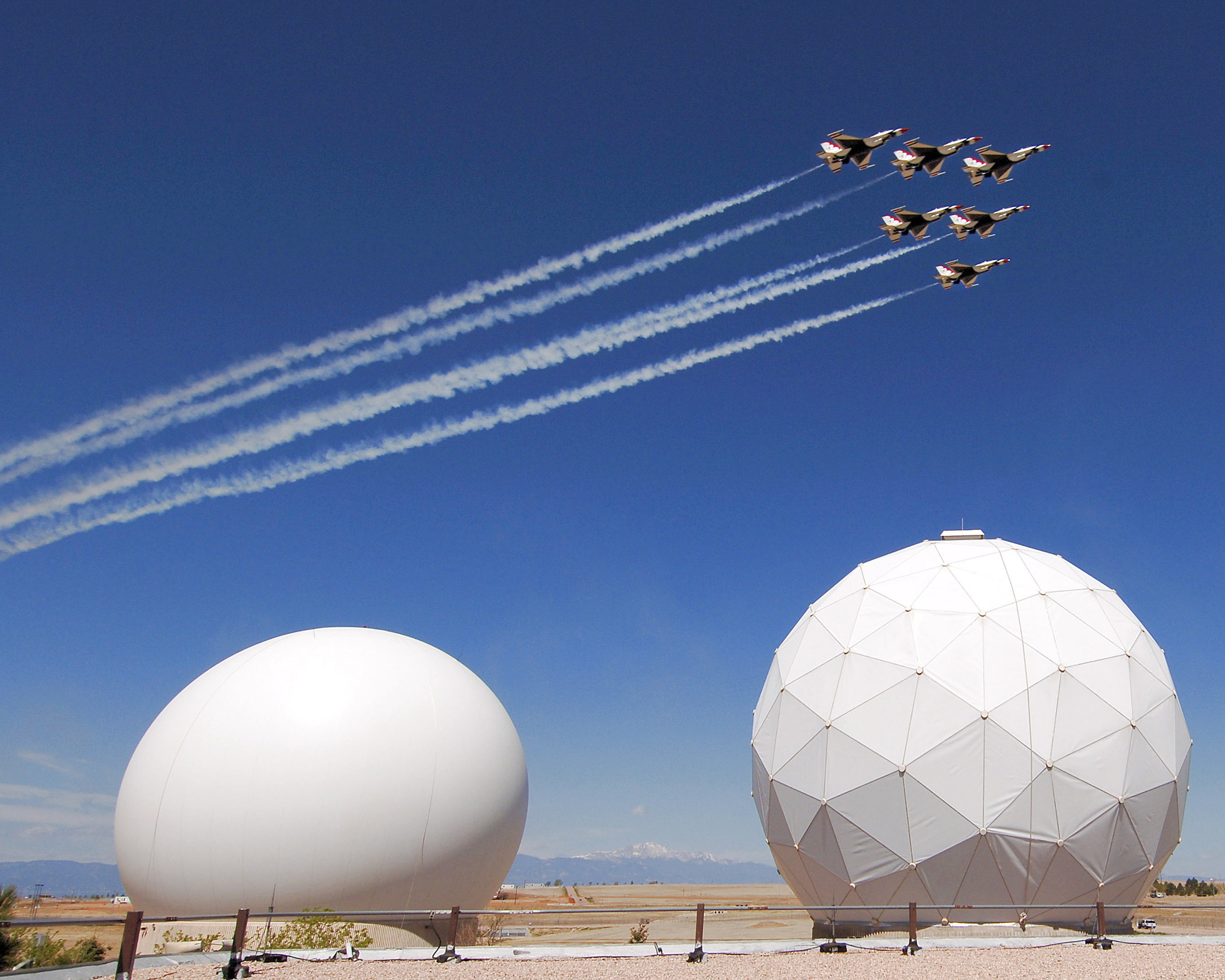 Airpower meets space power