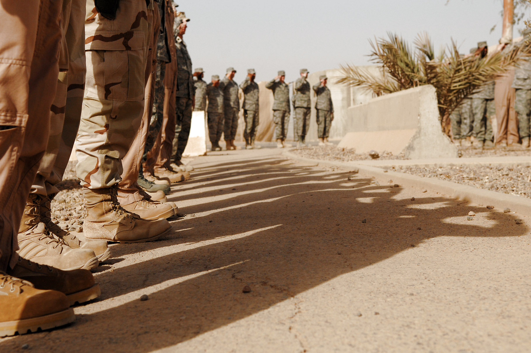 Muster at Balad Air Base