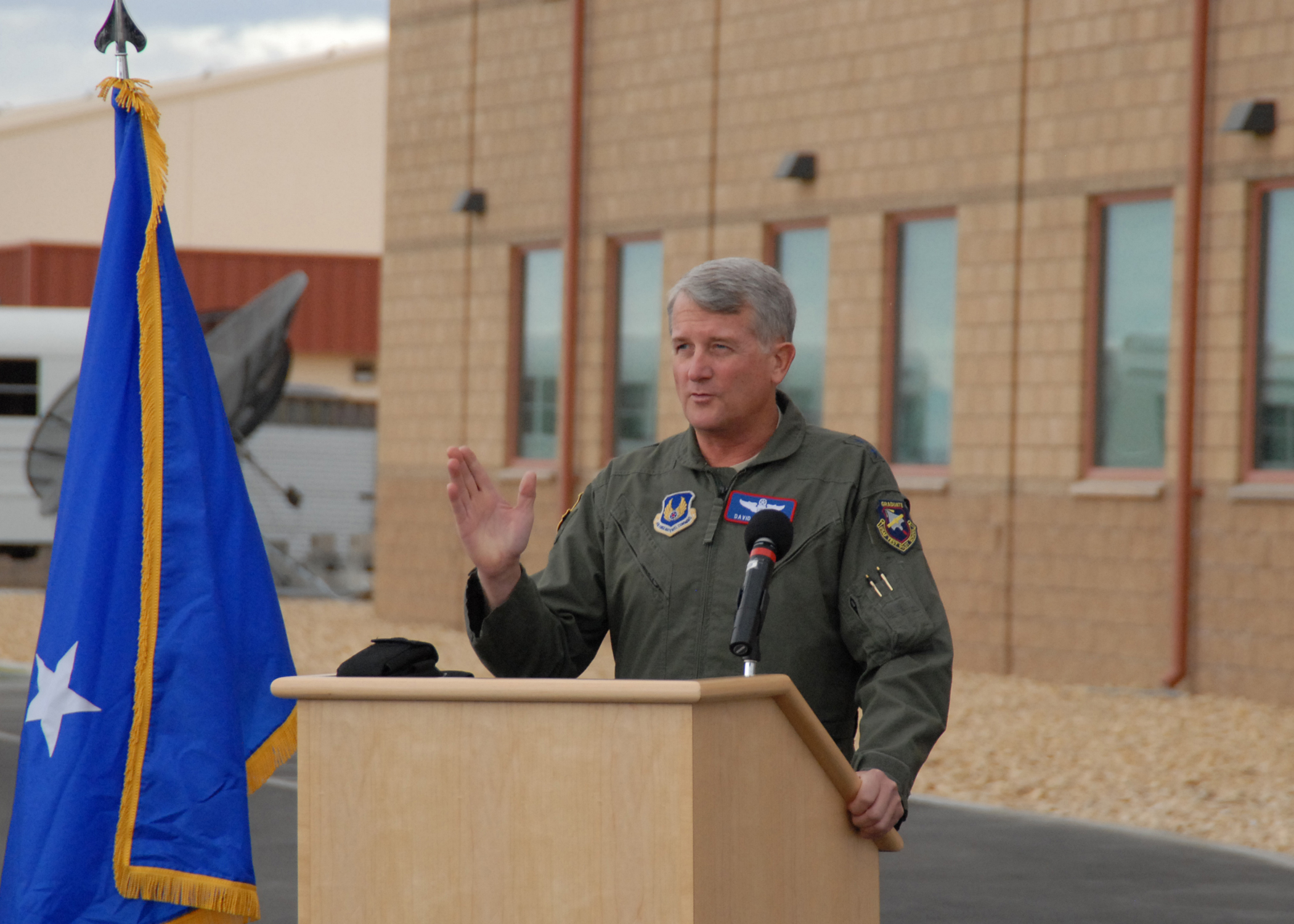 Leadership flight marks first operational use of new main runway ...