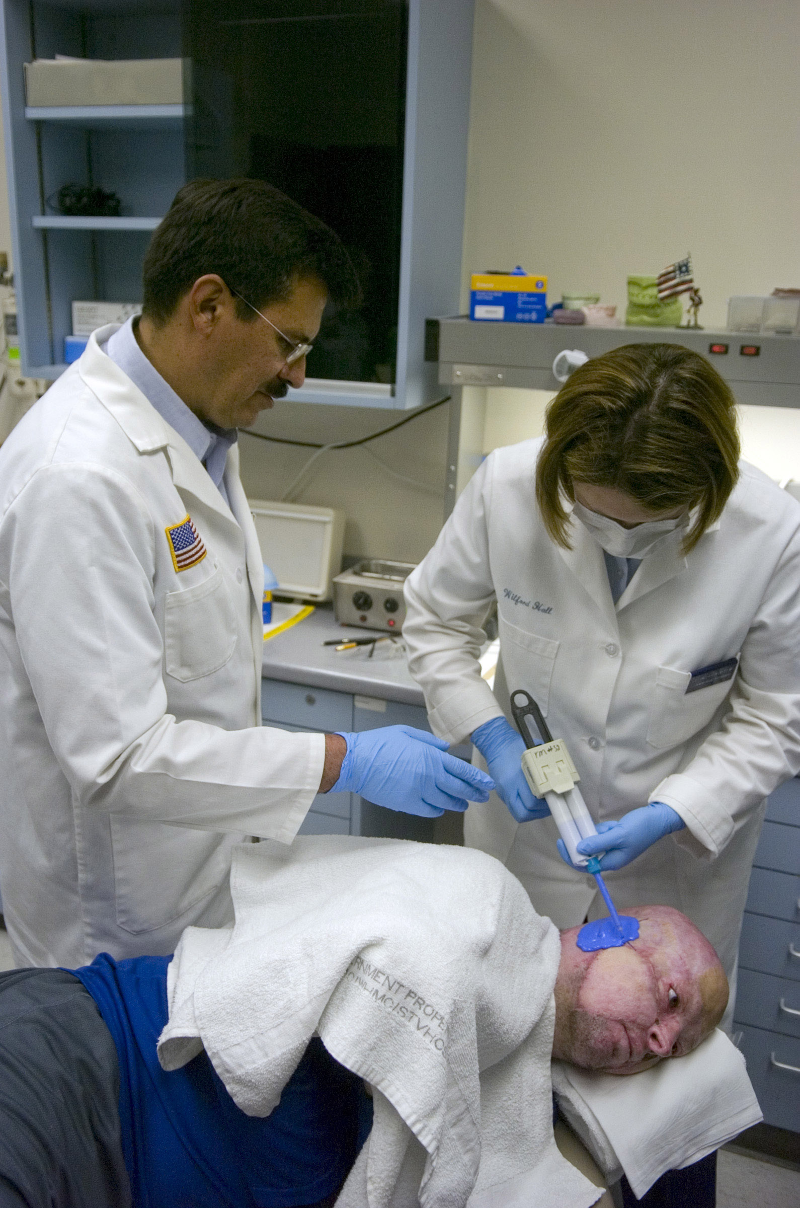 Wounded warrior receives new ears > Air Force Medical Service > Display