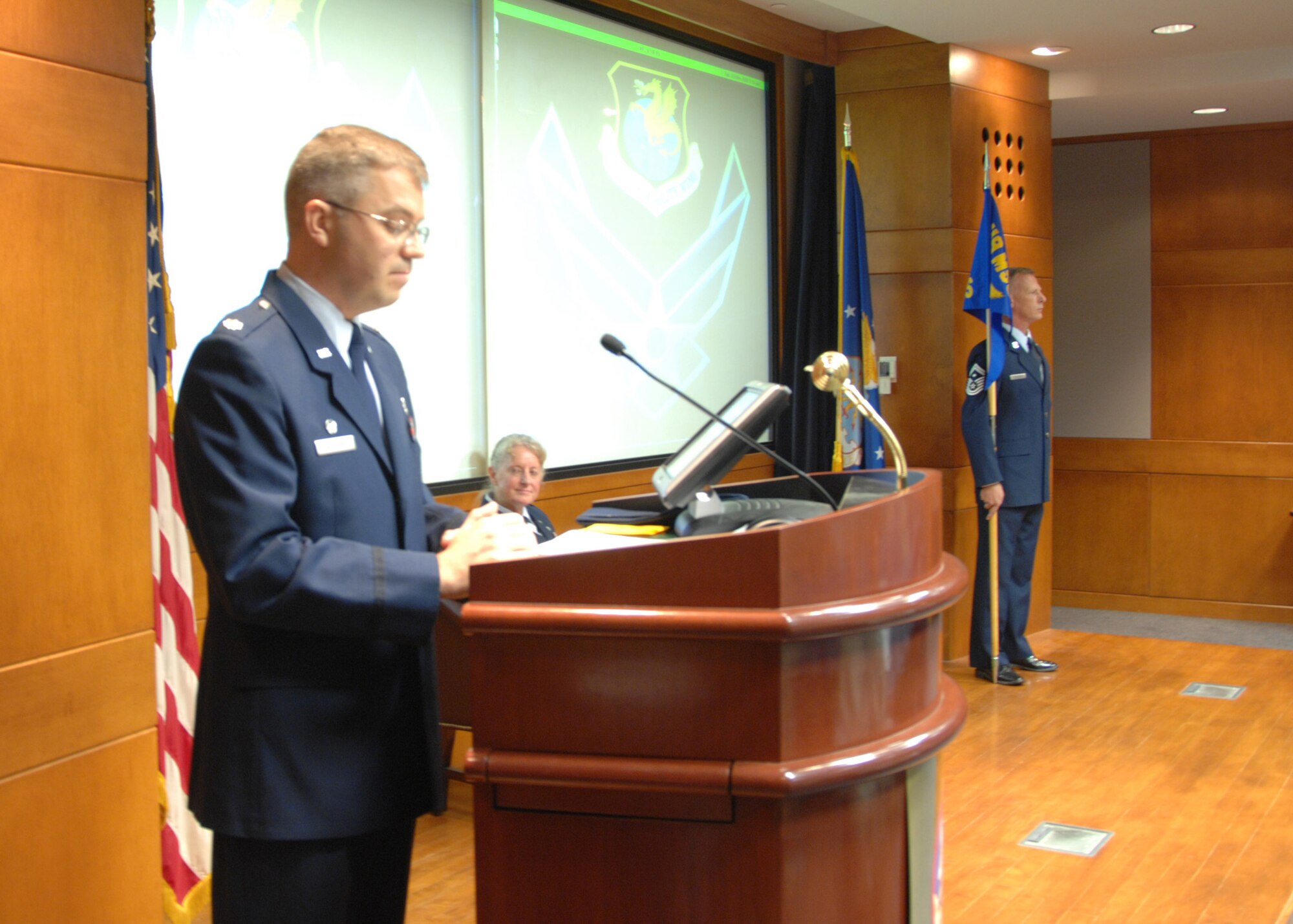 Assuming command of the 349th Civil Engineering Squadron > 349th Air ...