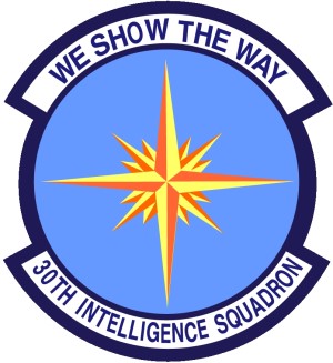 30 Intelligence Squadron Emblem