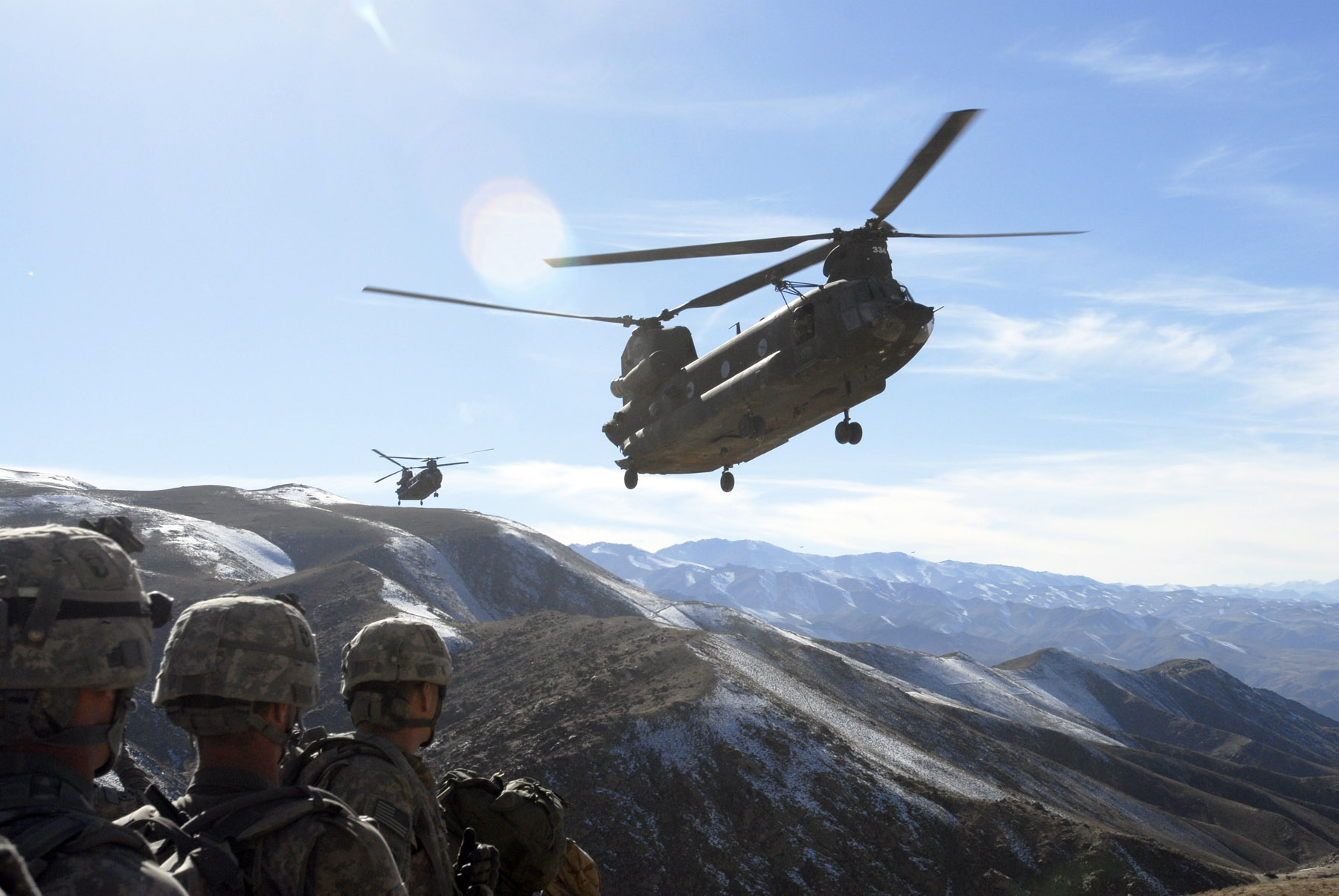 101st Soldiers conduct air assault mission in eastern Afghanistan