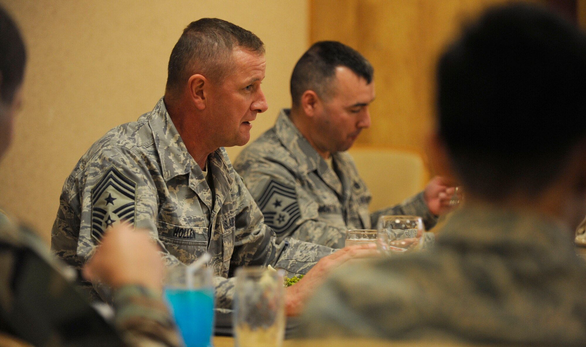 ACC command chief speaks to Airmen > Mountain Home Air Force Base ...