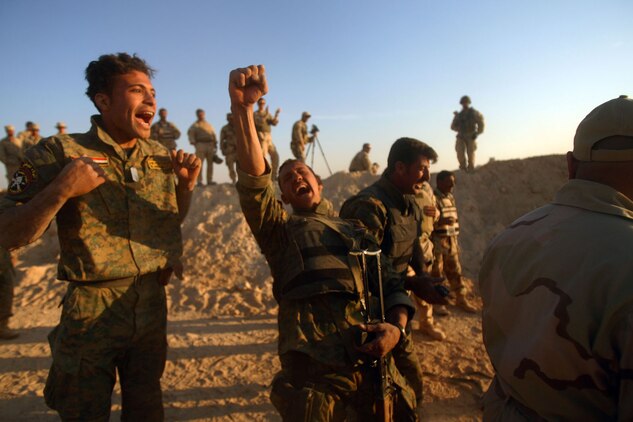 IP, IA compete at COP Rawah > 1st Marine Division > News Article Display