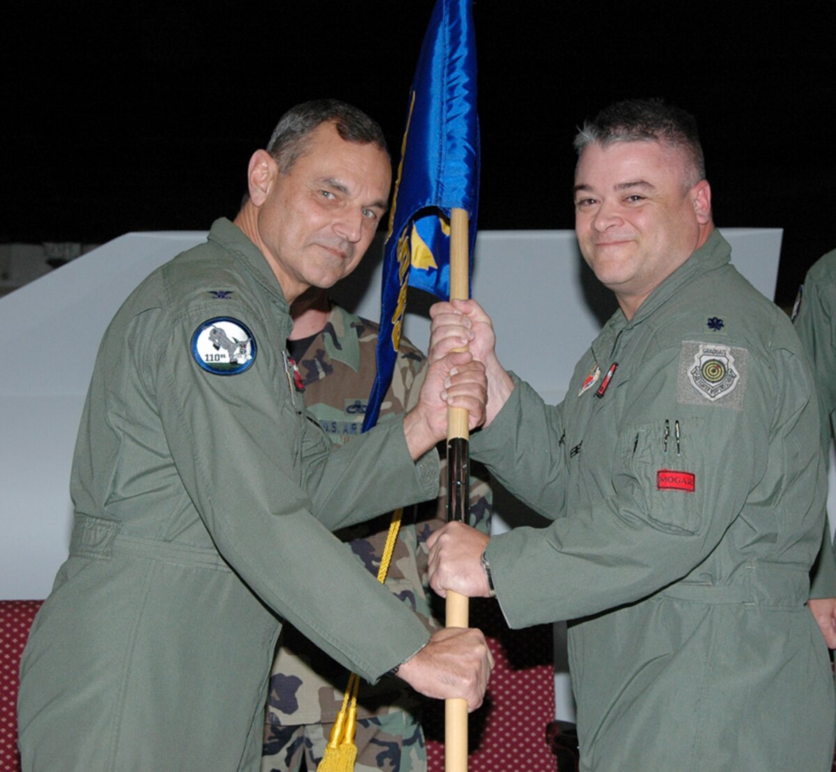 Lt. Col. Eaves assumes command of 110th BS > 131st Bomb Wing > News