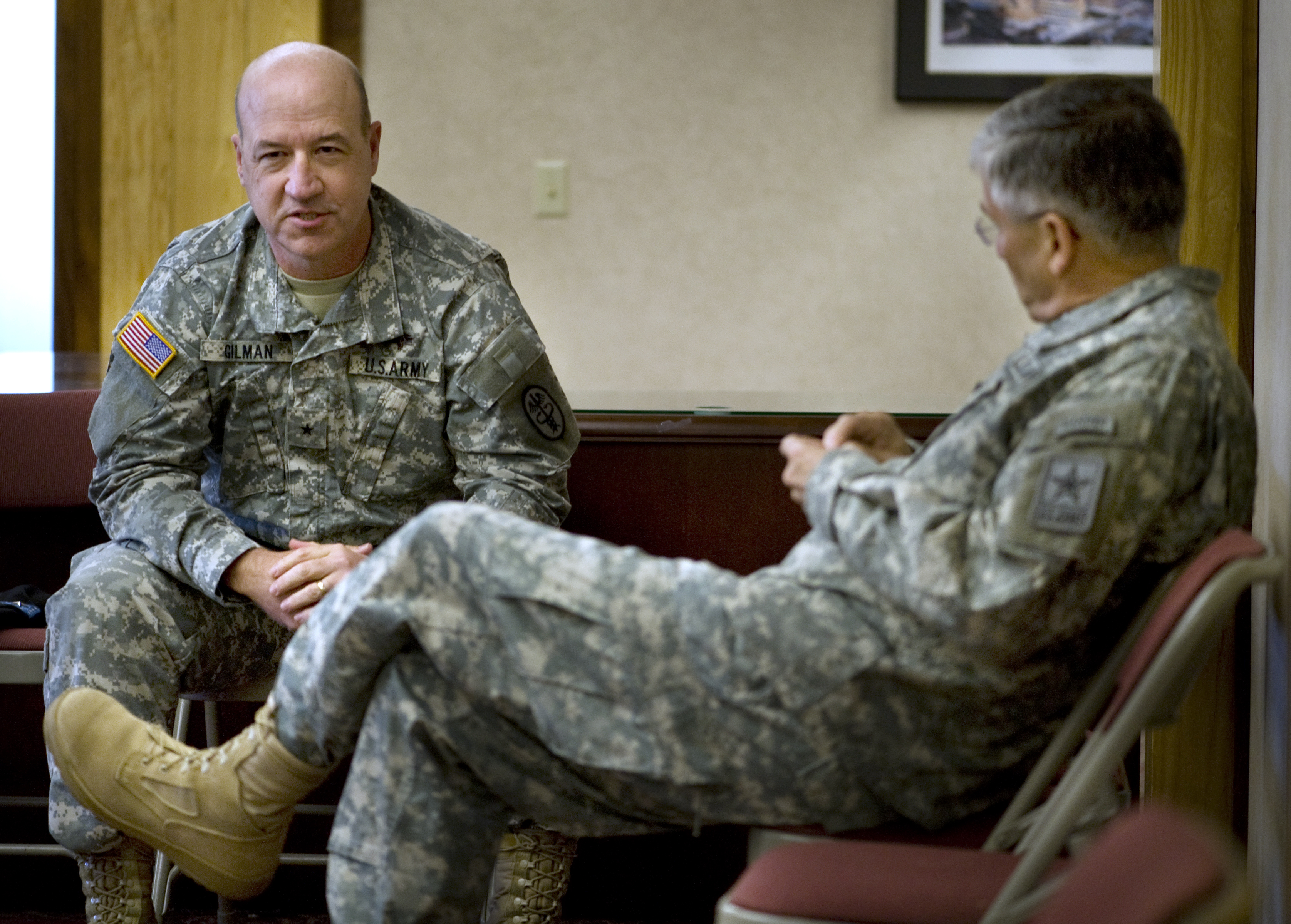 U.S. Army Brig. Gen. Jim Gilman, commander of Great Plains Regional ...