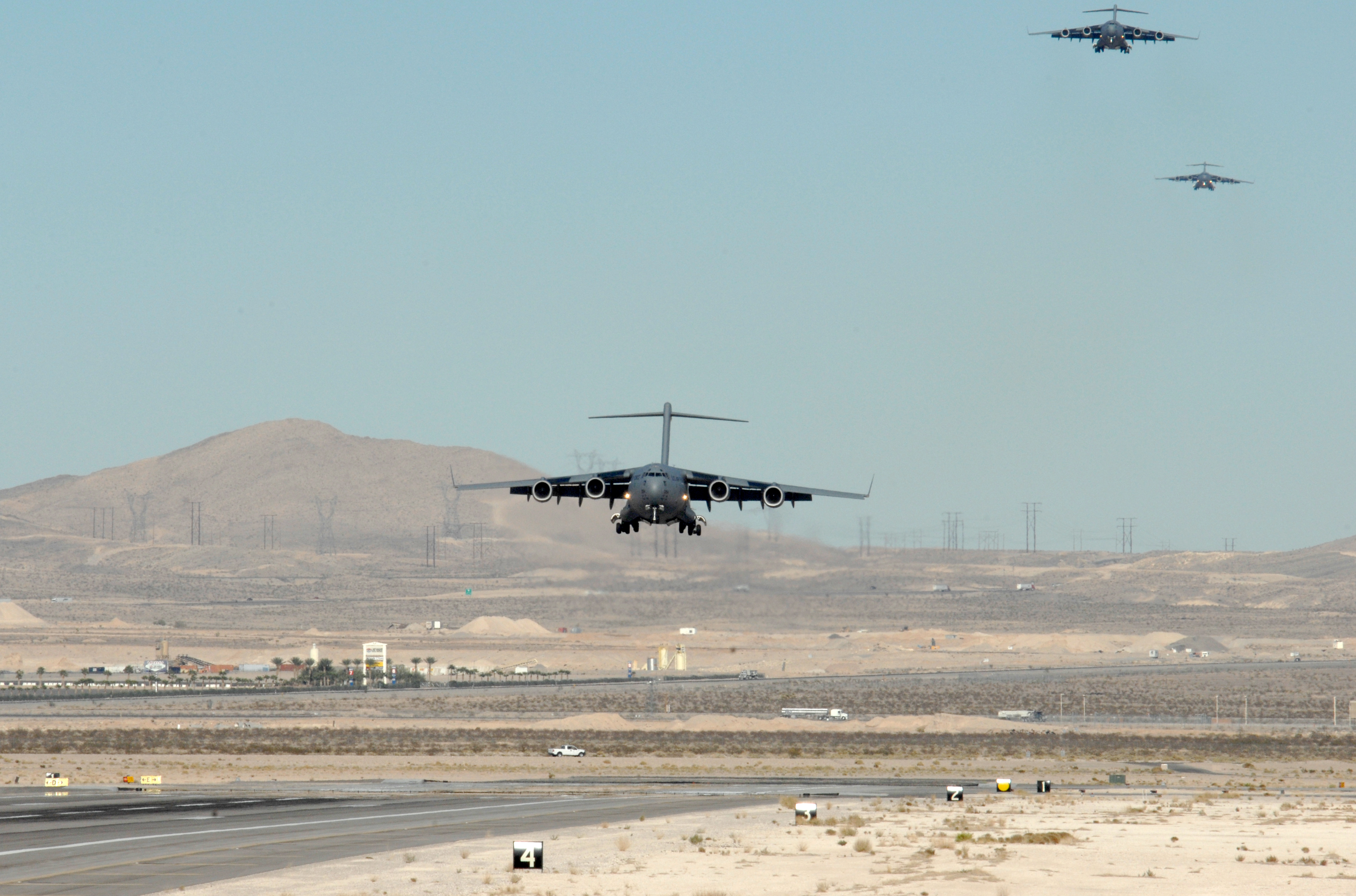 McGuire unit, aircraft simulate airdrop over Nevada ranges > Joint Base ...