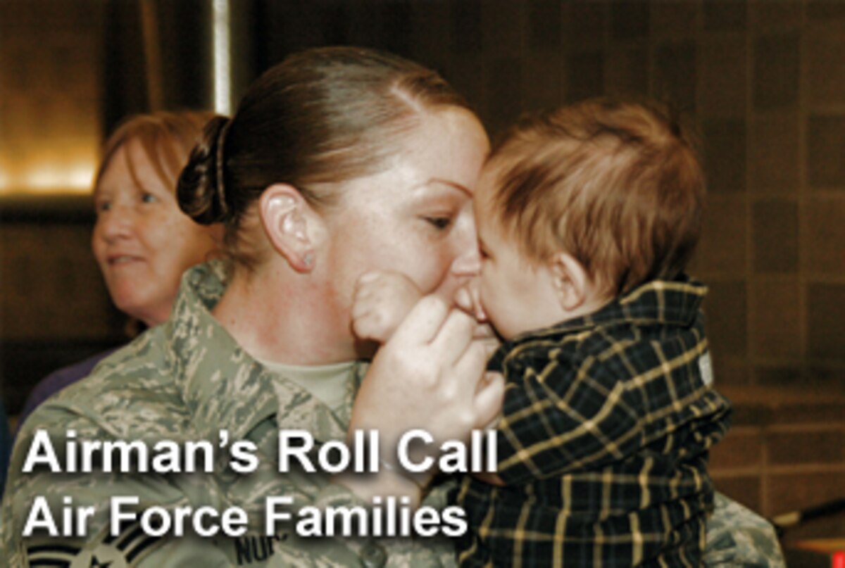 Airman's Roll Call: Air Force families > Air Force > Article Display
