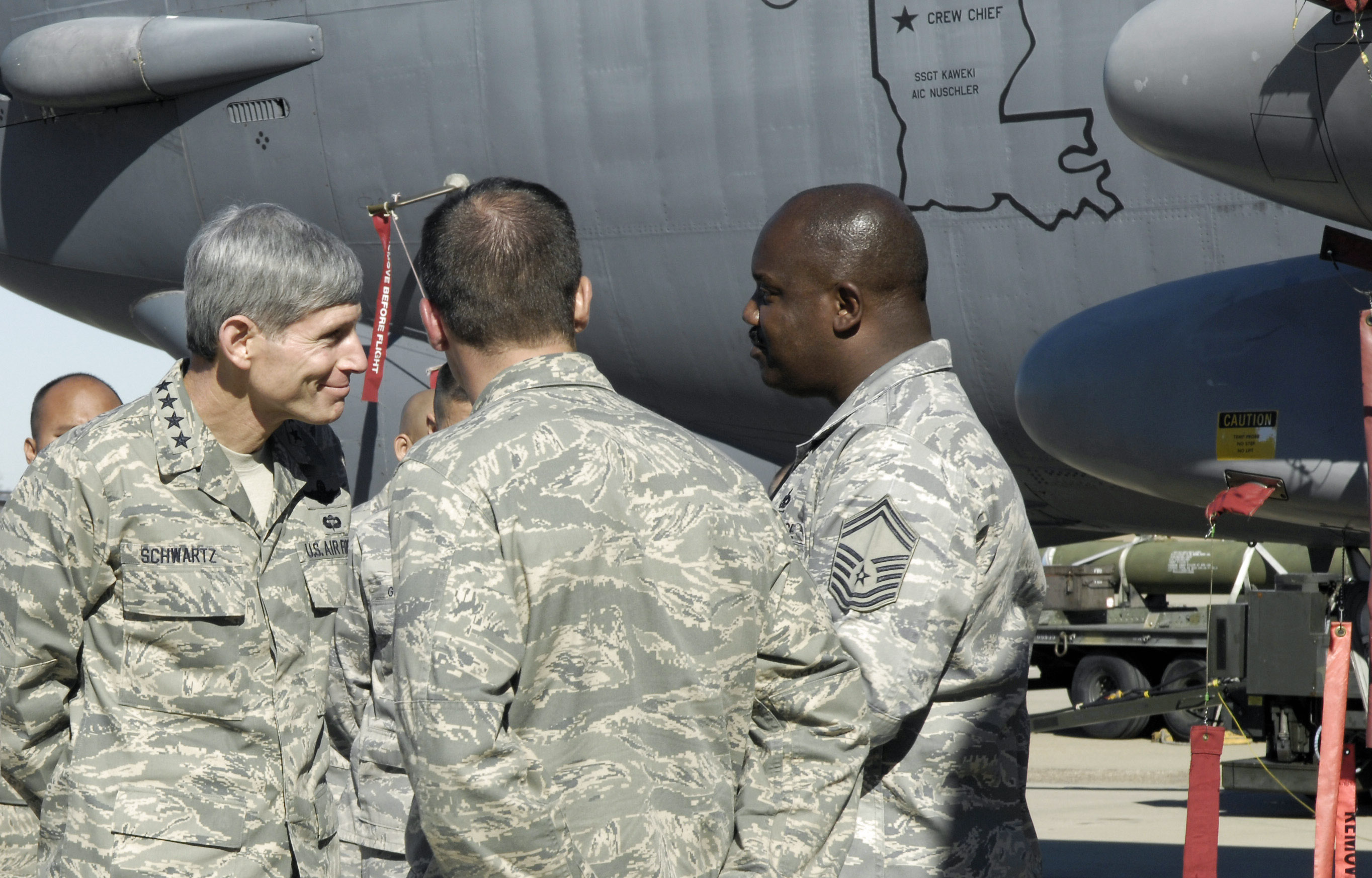 Chief of staff visits Barksdale > Air Force > Article Display