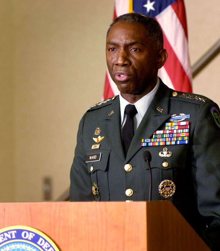 U.S. Army Gen. William E. Ward, Commander, U.S. Africa Command, to the ...
