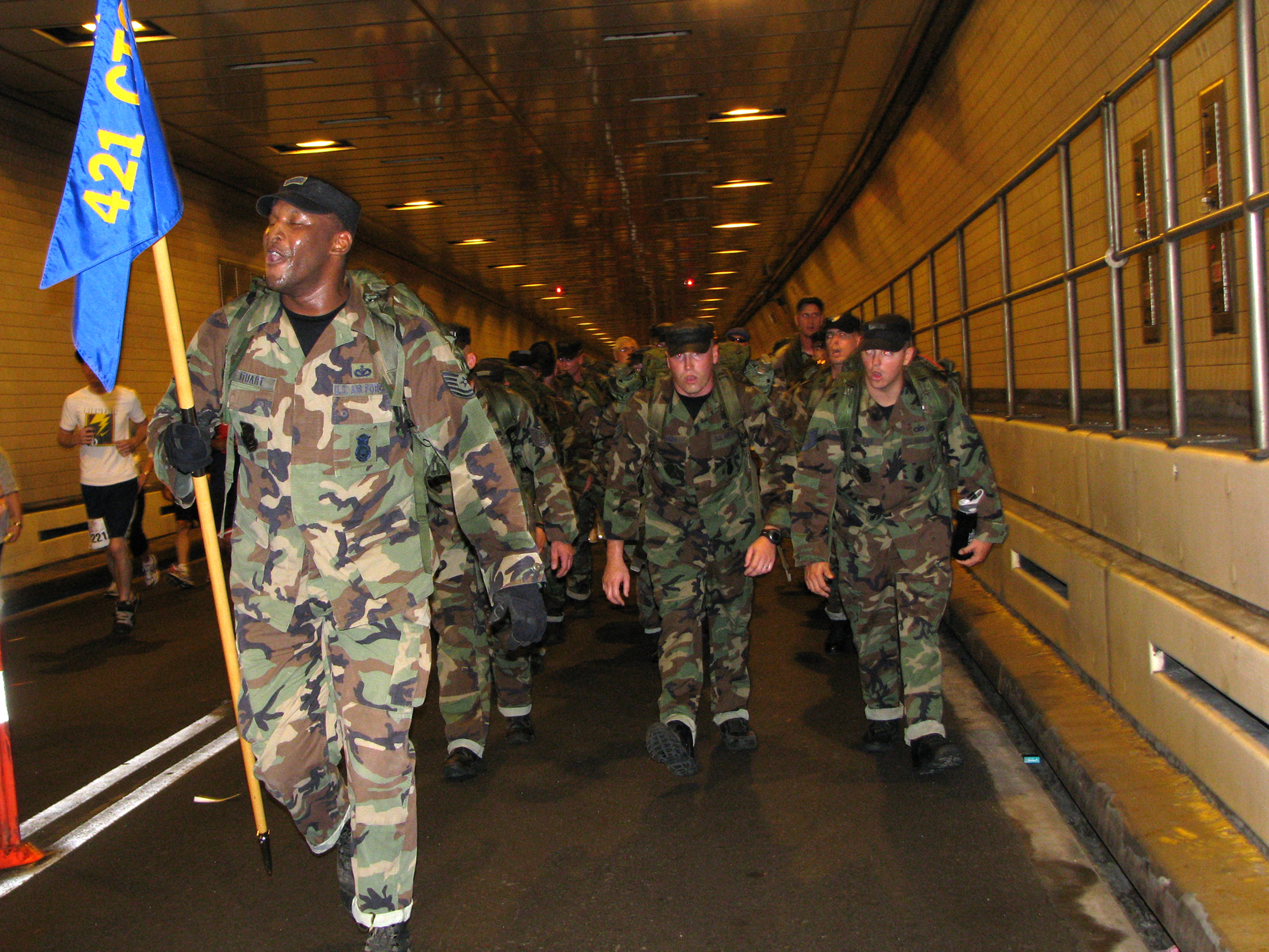 Expeditionary Center's 421st CTS participates in NYC's 'Tunnel to the ...