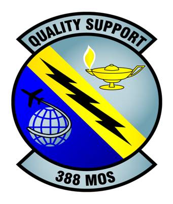 388th MOS patch