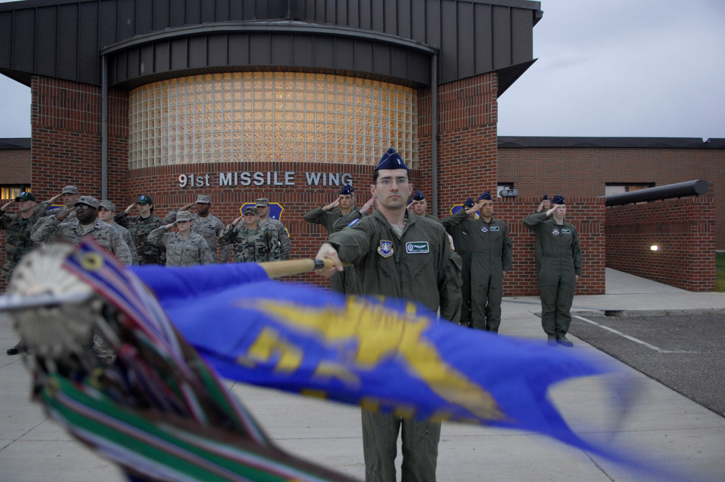 741st MS conducts reveille ceremony > Minot Air Force Base > Article ...