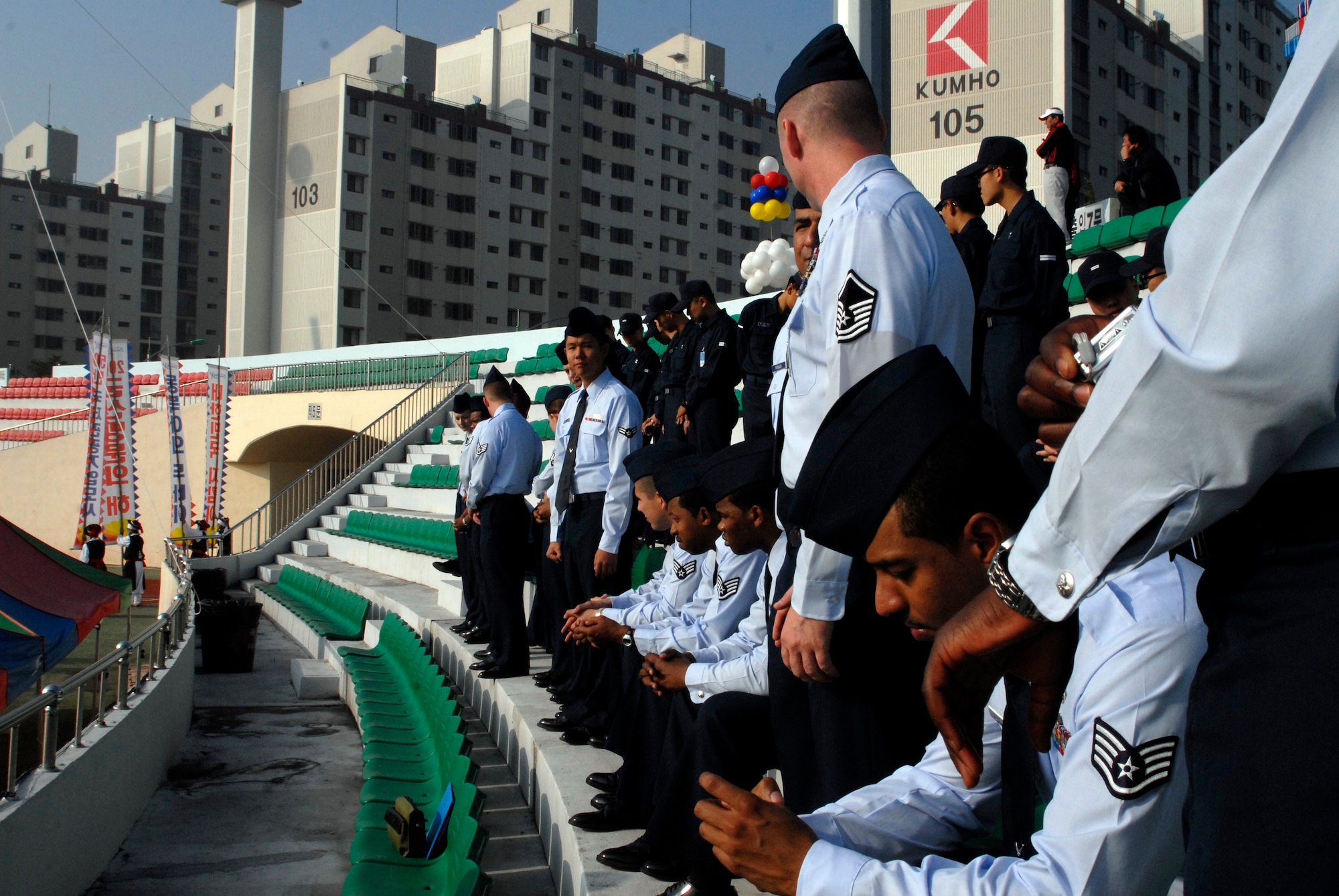 Kunsan Airmen march in citzen parade > Kunsan Air Base > Display