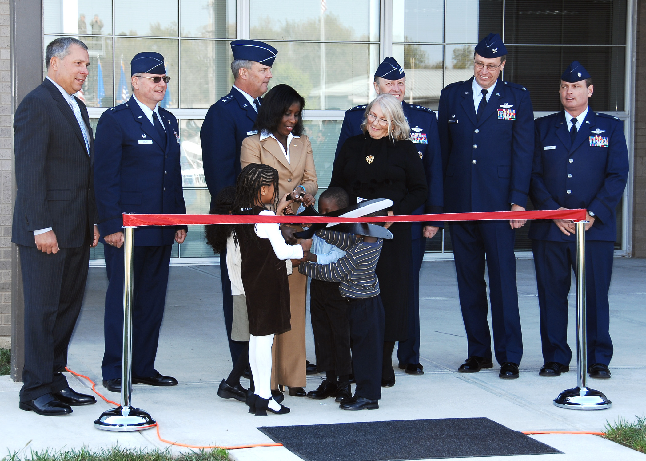 Operations Building dedicated in honor of Maj. LeRoy Homer