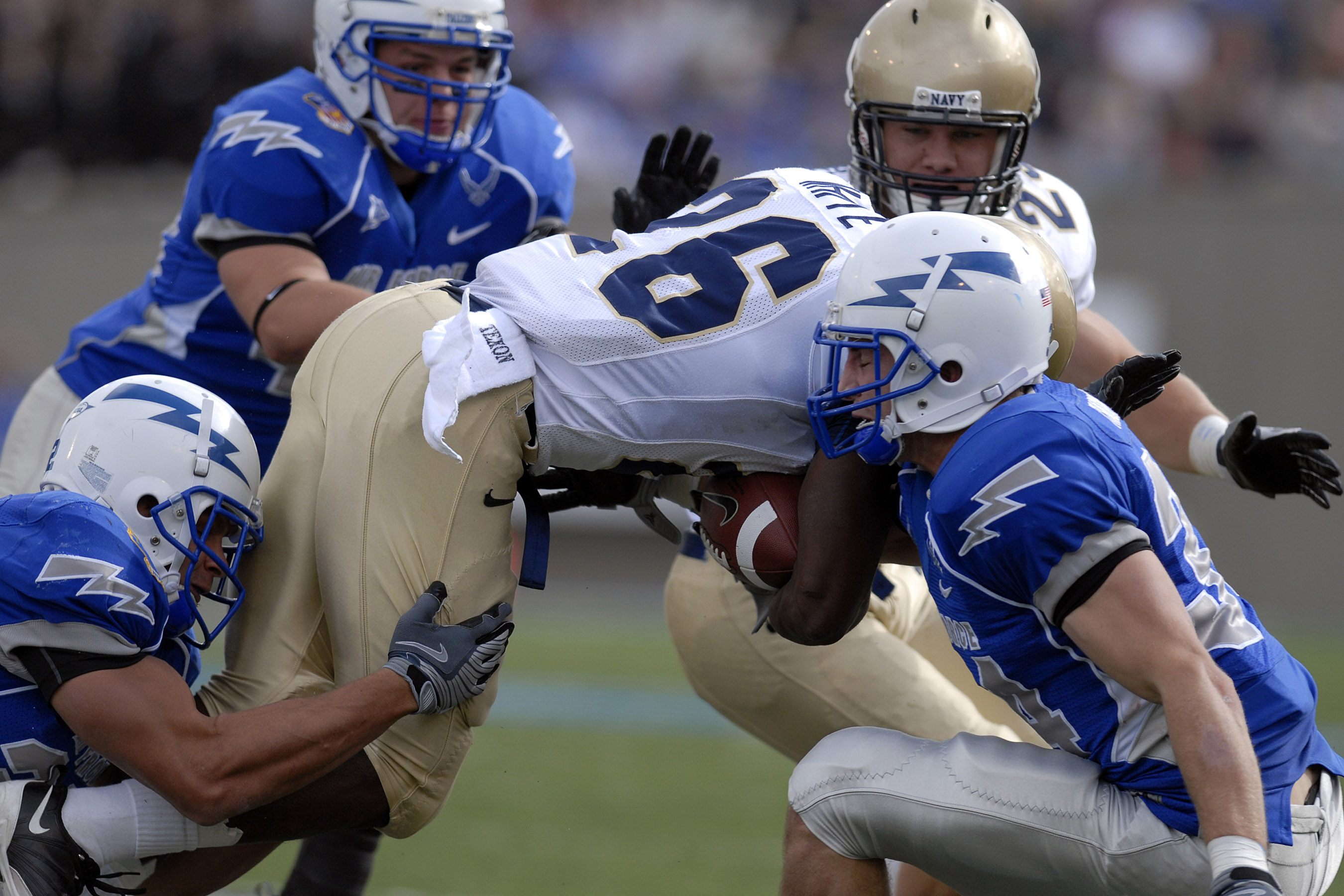 Football: Navy holds off Falcons > Air Force > Article Display
