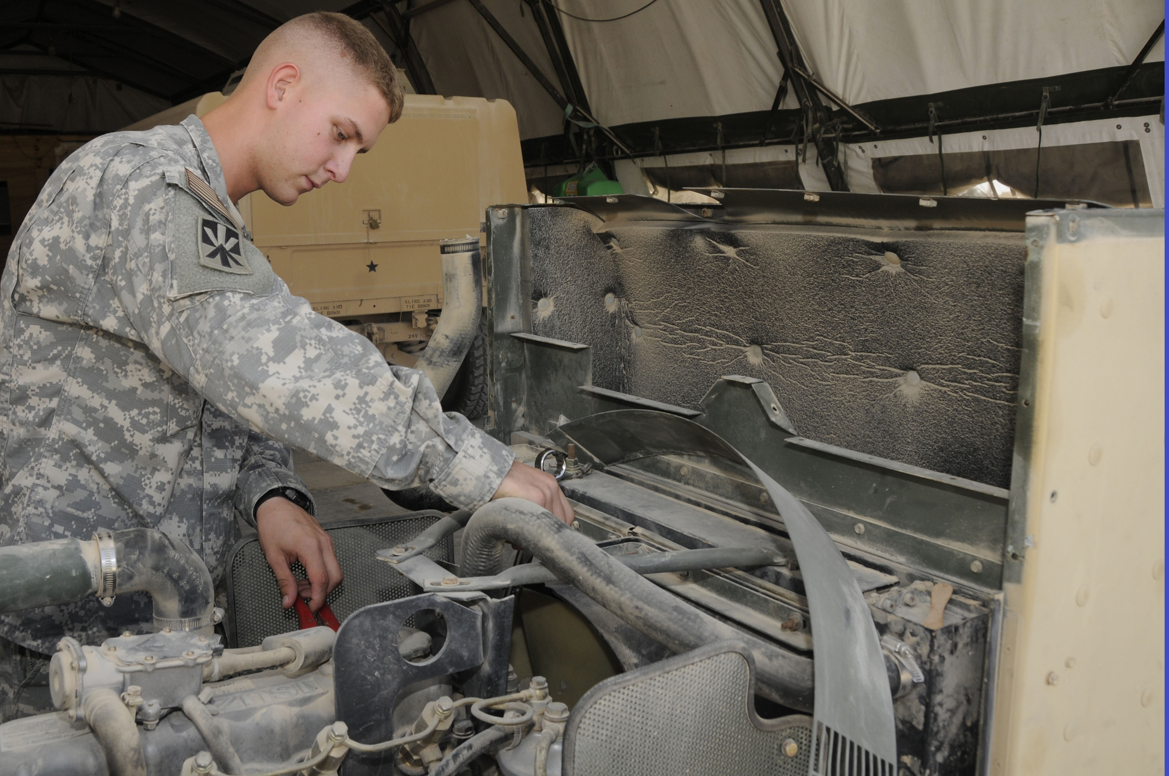 Army vehicle maintenance > U.S. Air Forces Central > Article Display