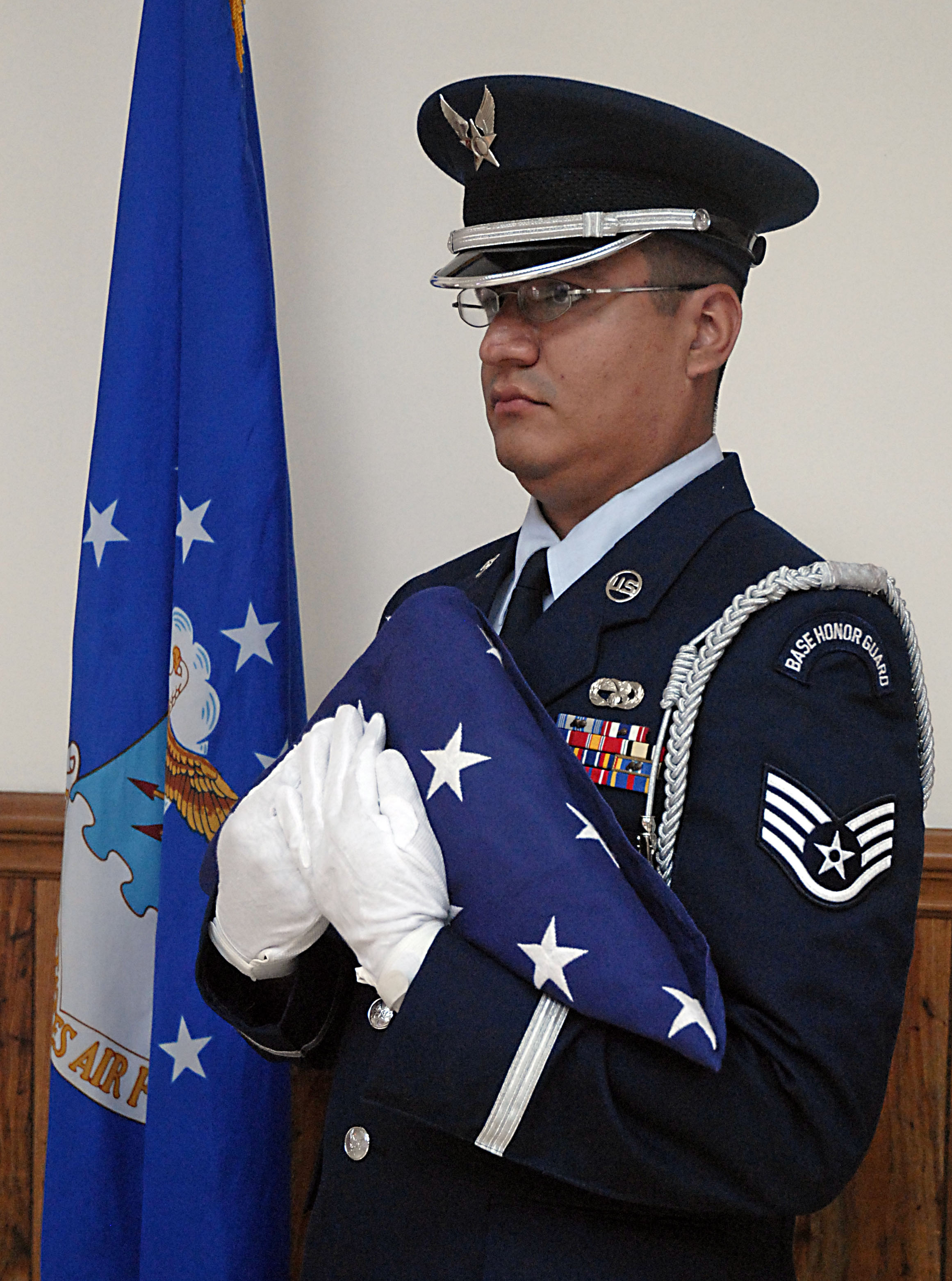 Honor Guard Spotlight: Staff Sgt. Daniel Arrez-Ramirez > Joint Base ...