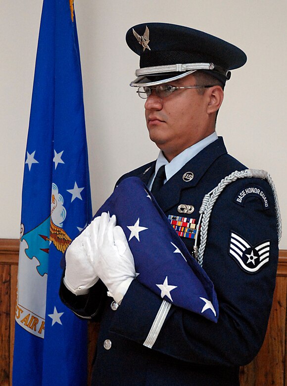 Honor Guard Spotlight: Staff Sgt. Daniel Arrez-Ramirez > Joint Base ...