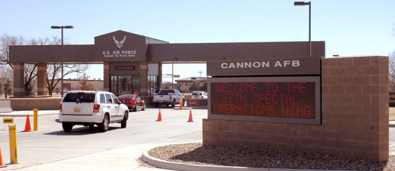 Out with the old, inprocessing with the new > Cannon Air Force Base ...