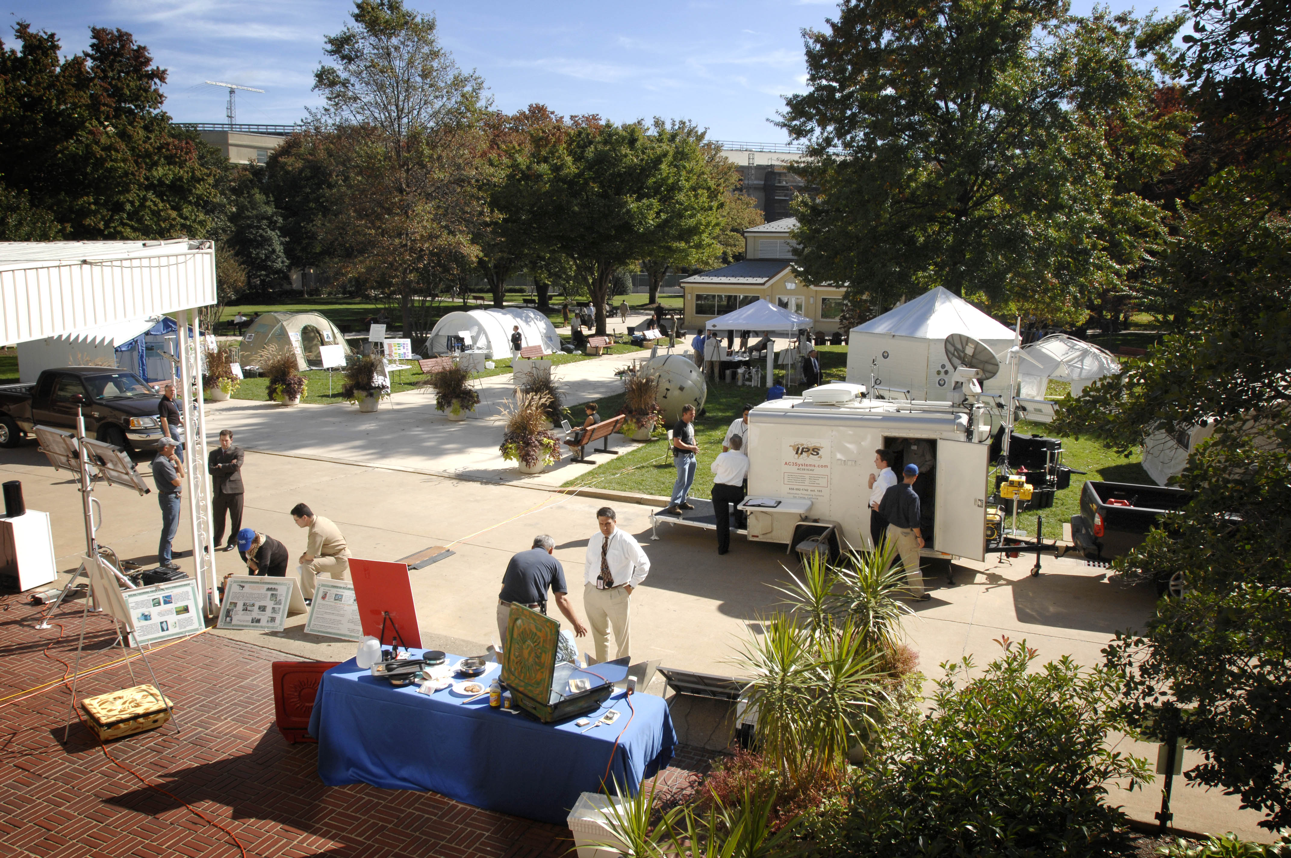 Pentagon Courtyard