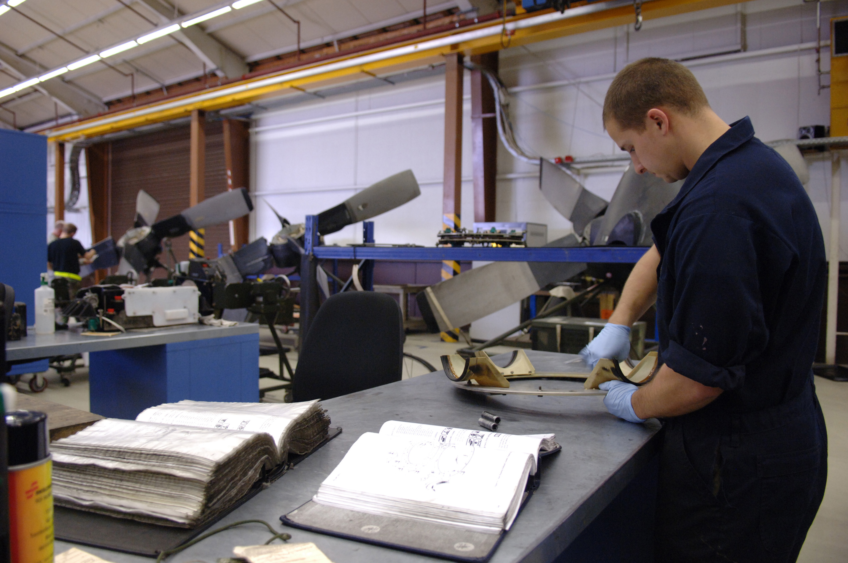 86th Maintenance Squadron propeller shop