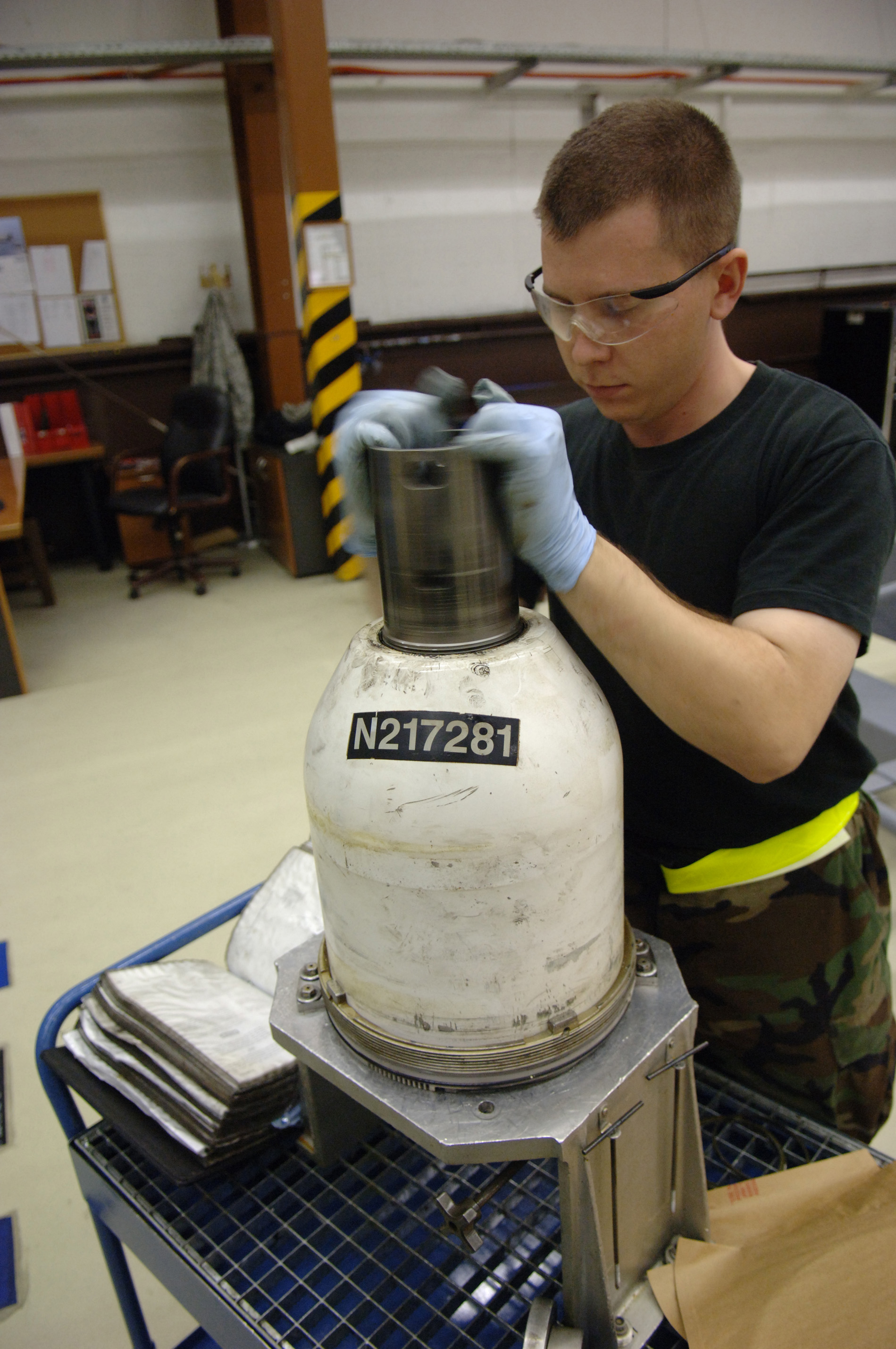 86th Maintenance Squadron propeller shop
