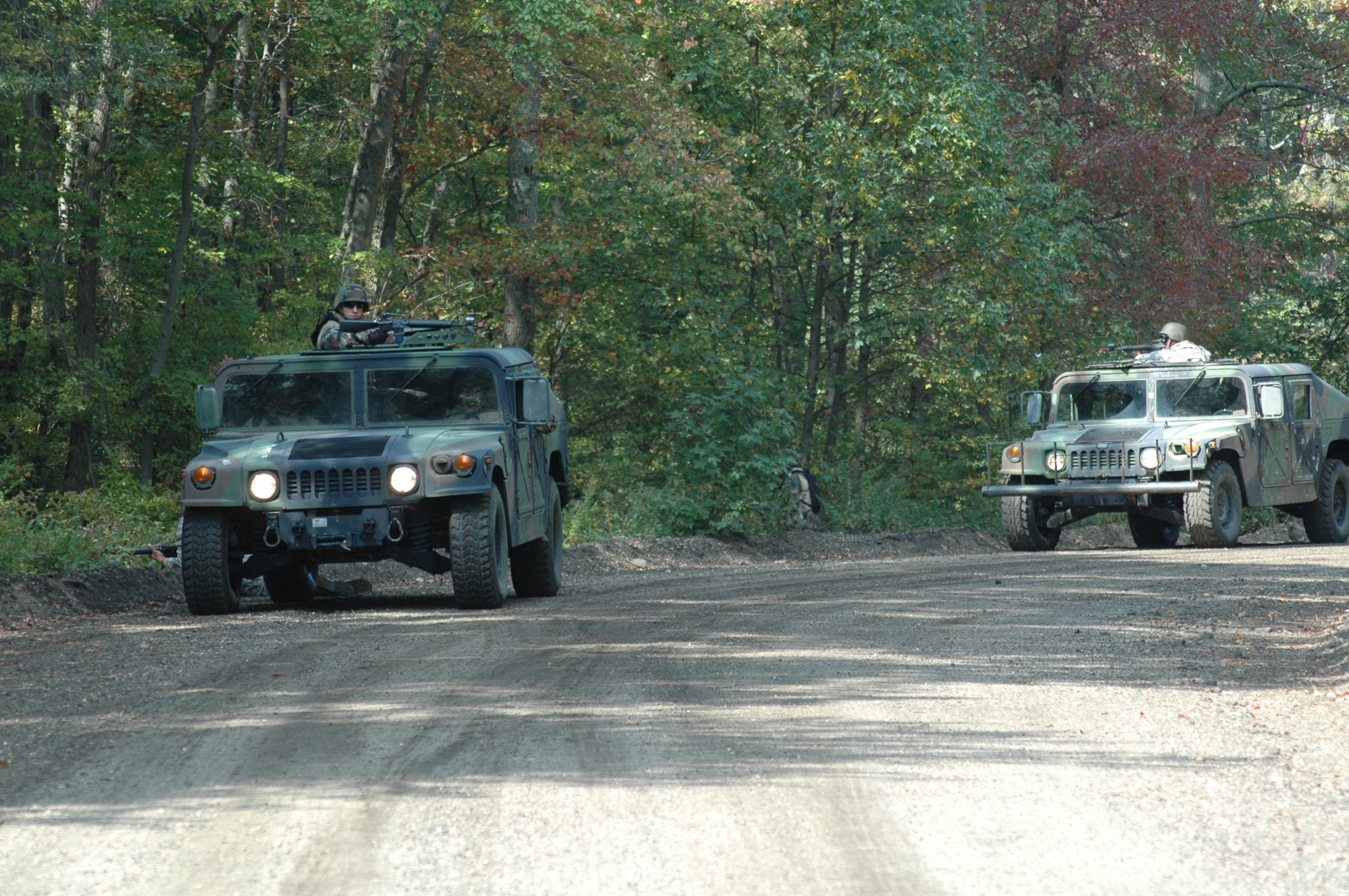 U.S. Air Force Expeditionary Center: Training in convoy operations ...