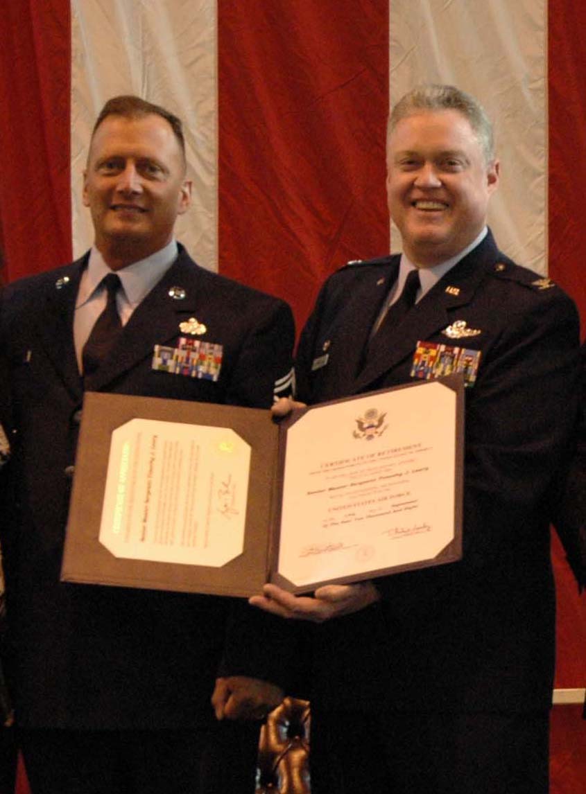 Reserve unit holds annual retirement ceremony