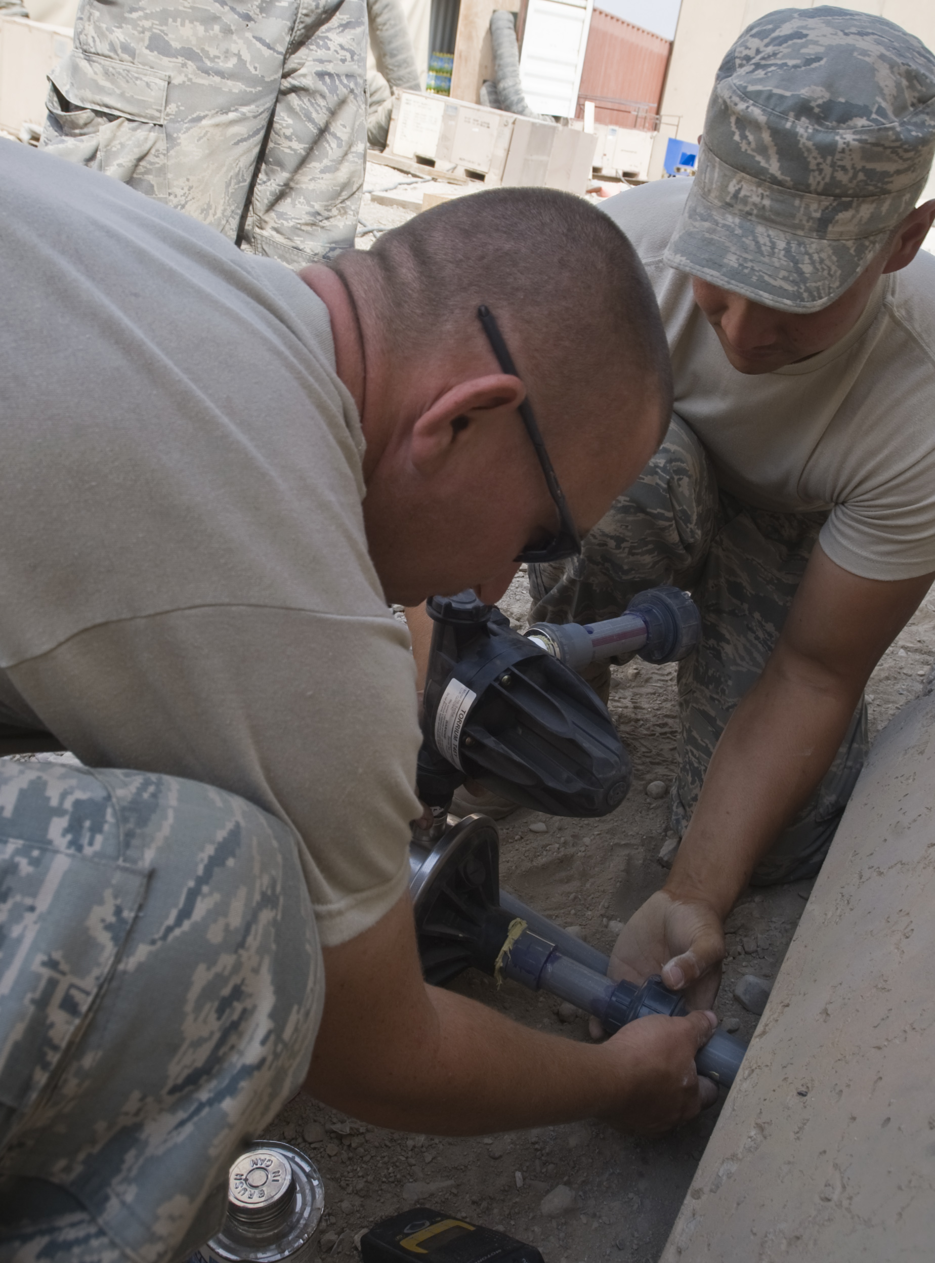 Airmen install water system > U.S. Air Forces Central > News