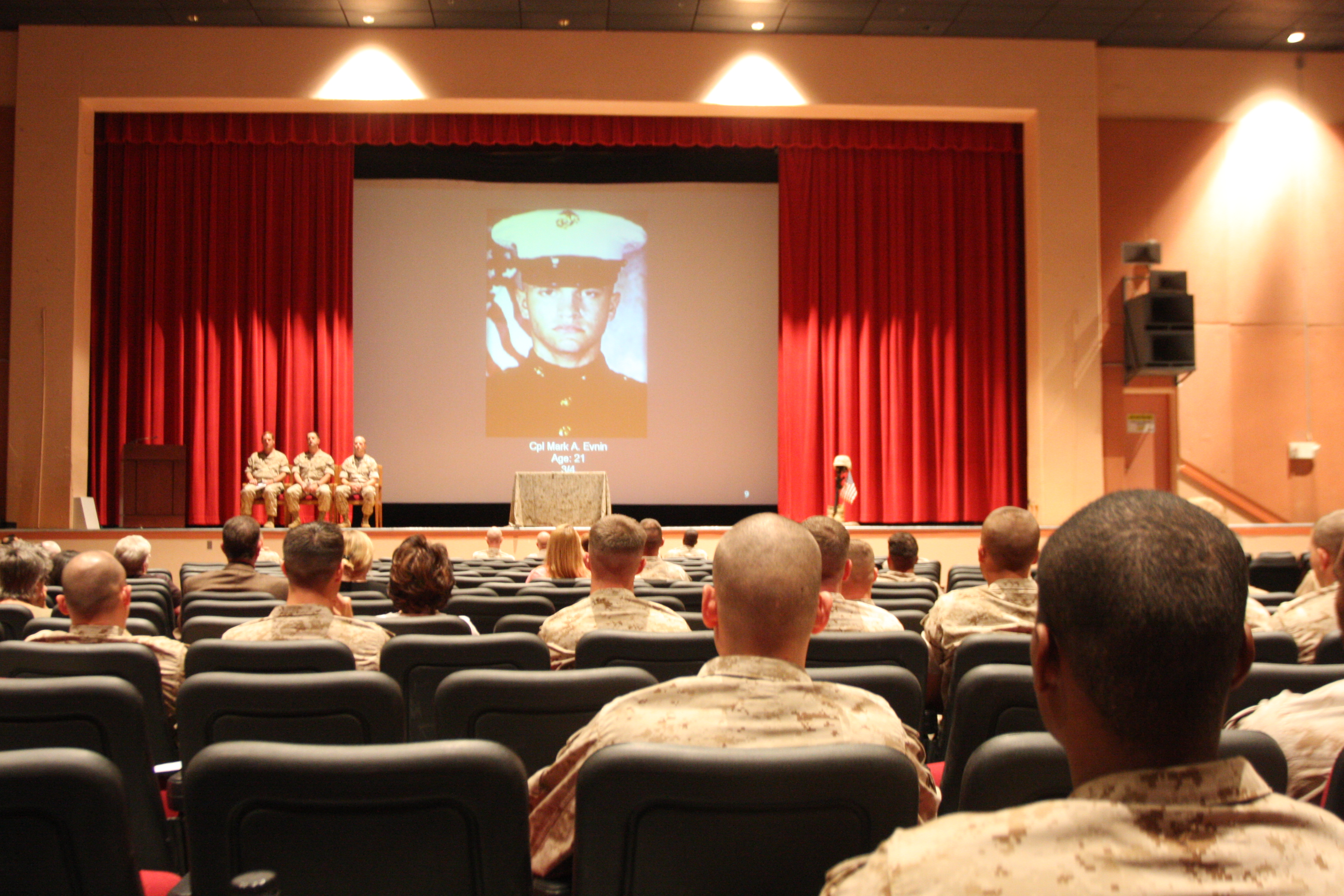 Combat Center community remembers their fallen warriors > Marine Corps ...