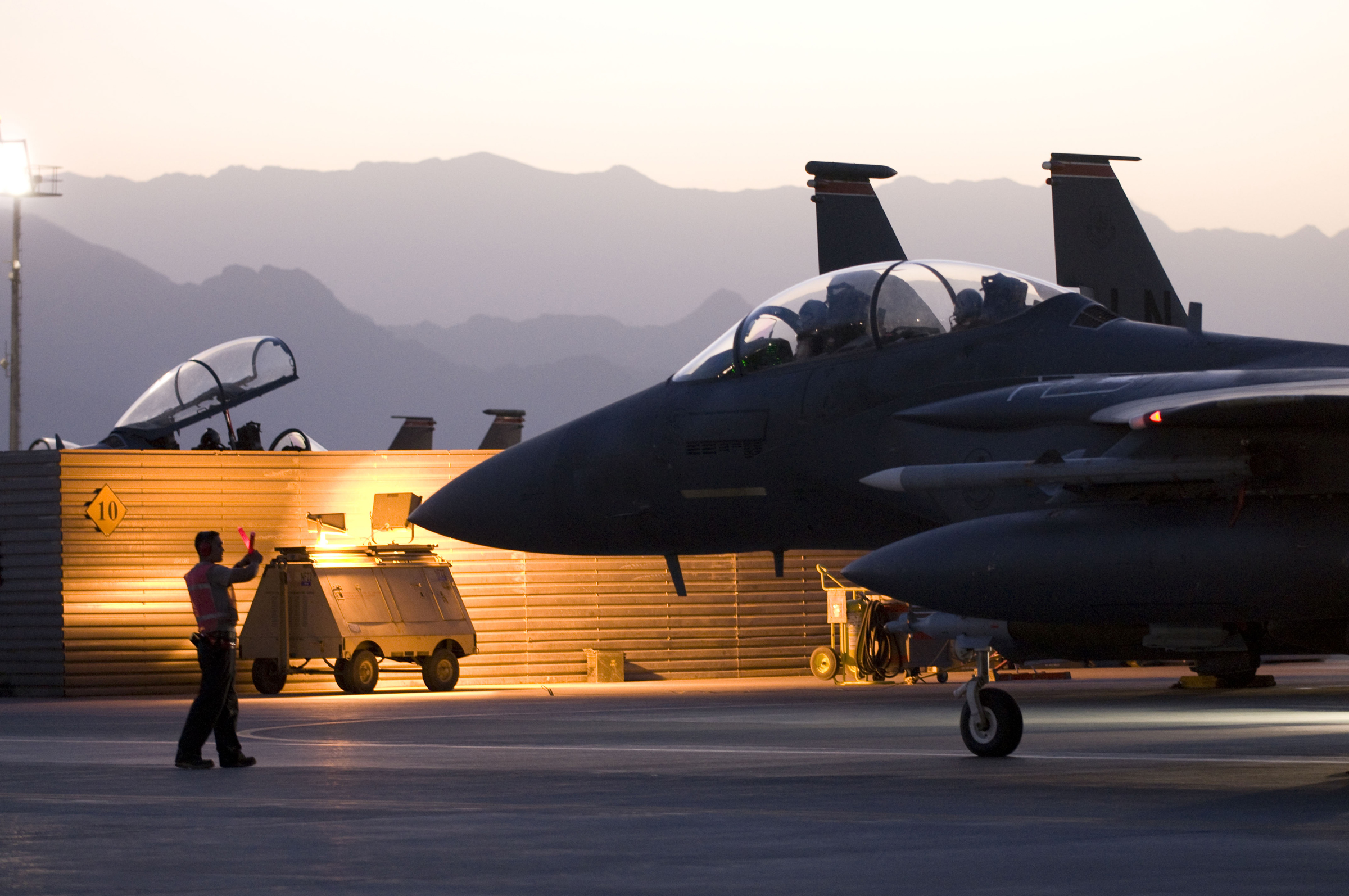 Strike Eagle dawn patrol > U.S. Air Forces Central > Display