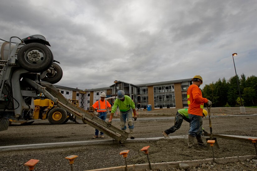 New dorm progressing > Joint Base Elmendorf-Richardson > News