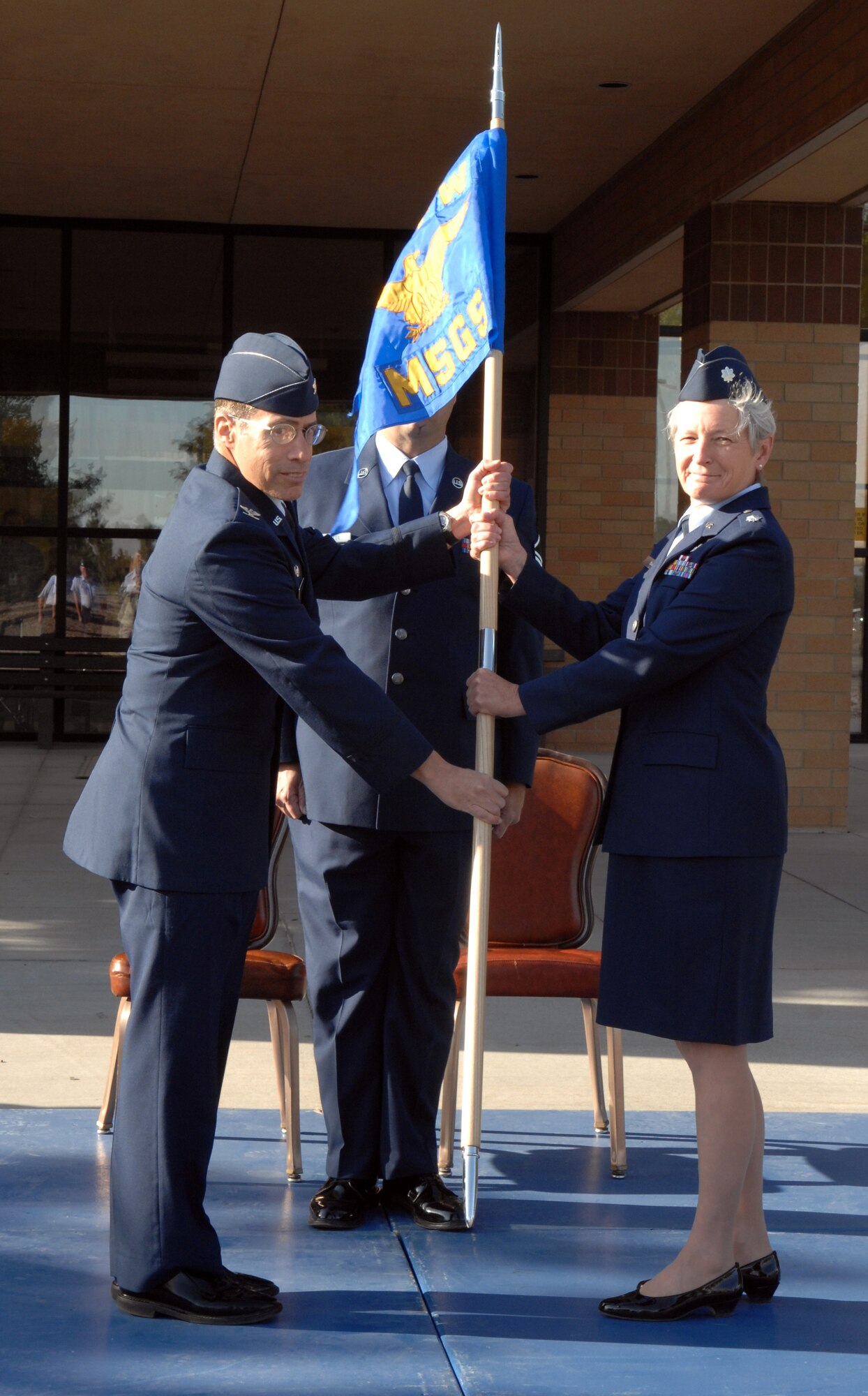 366th MSGS assumption of command > Mountain Home Air Force Base ...