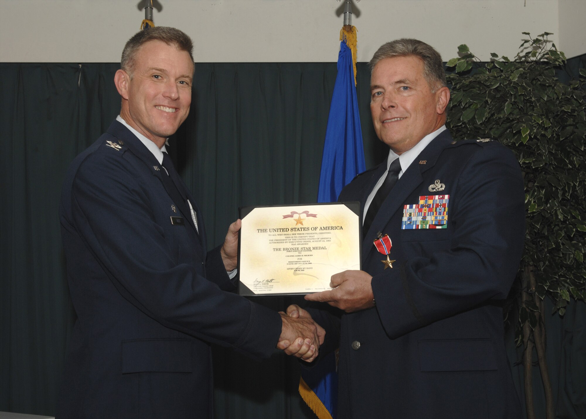 Maintenance Group commander receives second BSM > Dyess Air Force Base ...