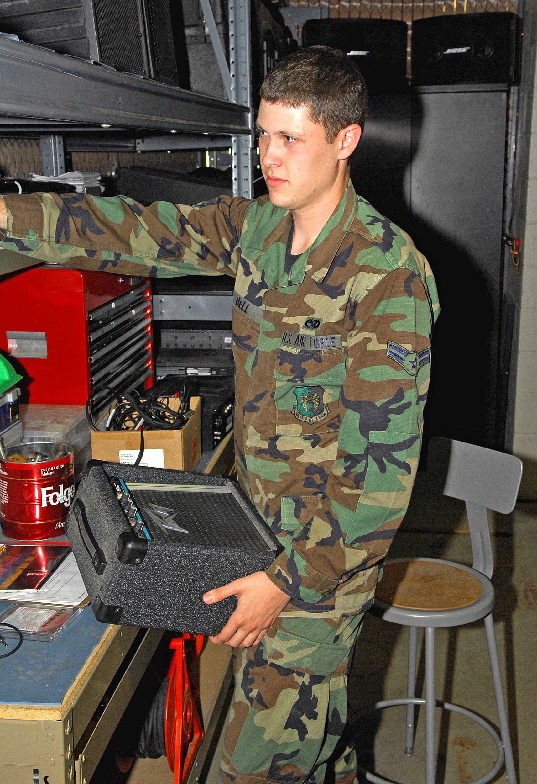 Ground radio, a universal need > Minot Air Force Base > Article Display