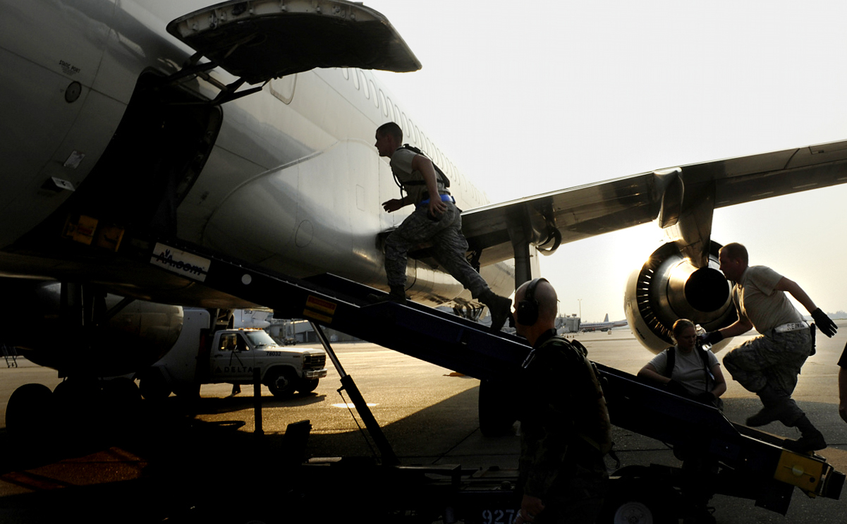 Moving out of Gustav's path