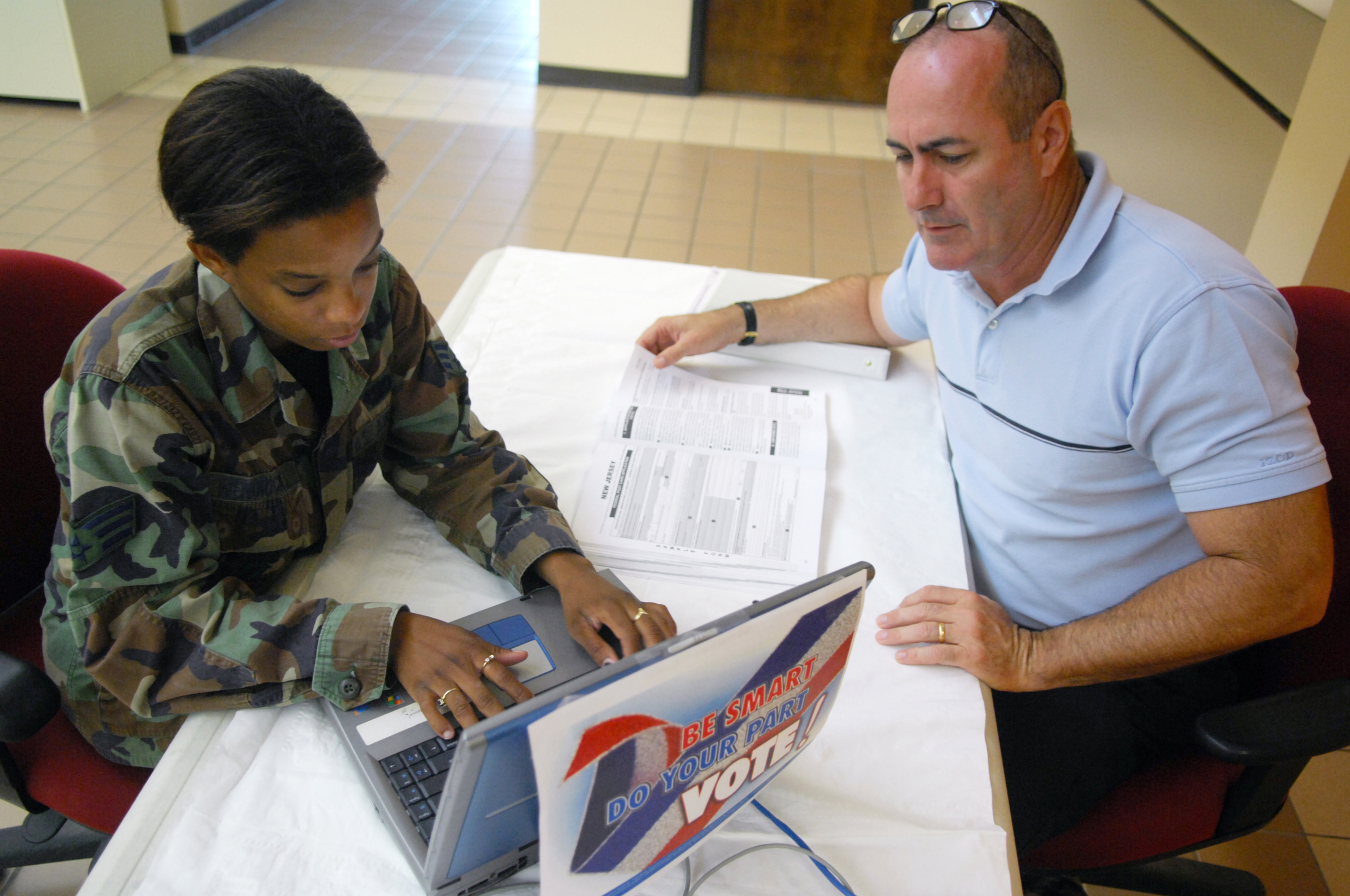 Armed Forces Voters' week > Shaw Air Force Base > Article Display