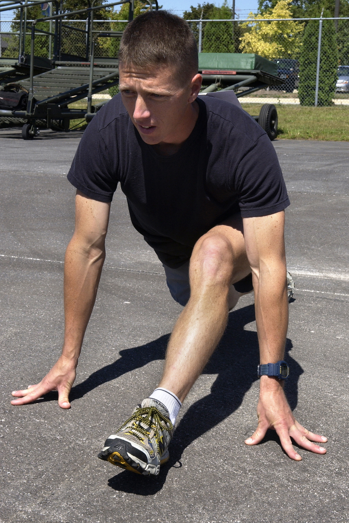 Pre-run stretch > Grissom Air Reserve Base > Article Display