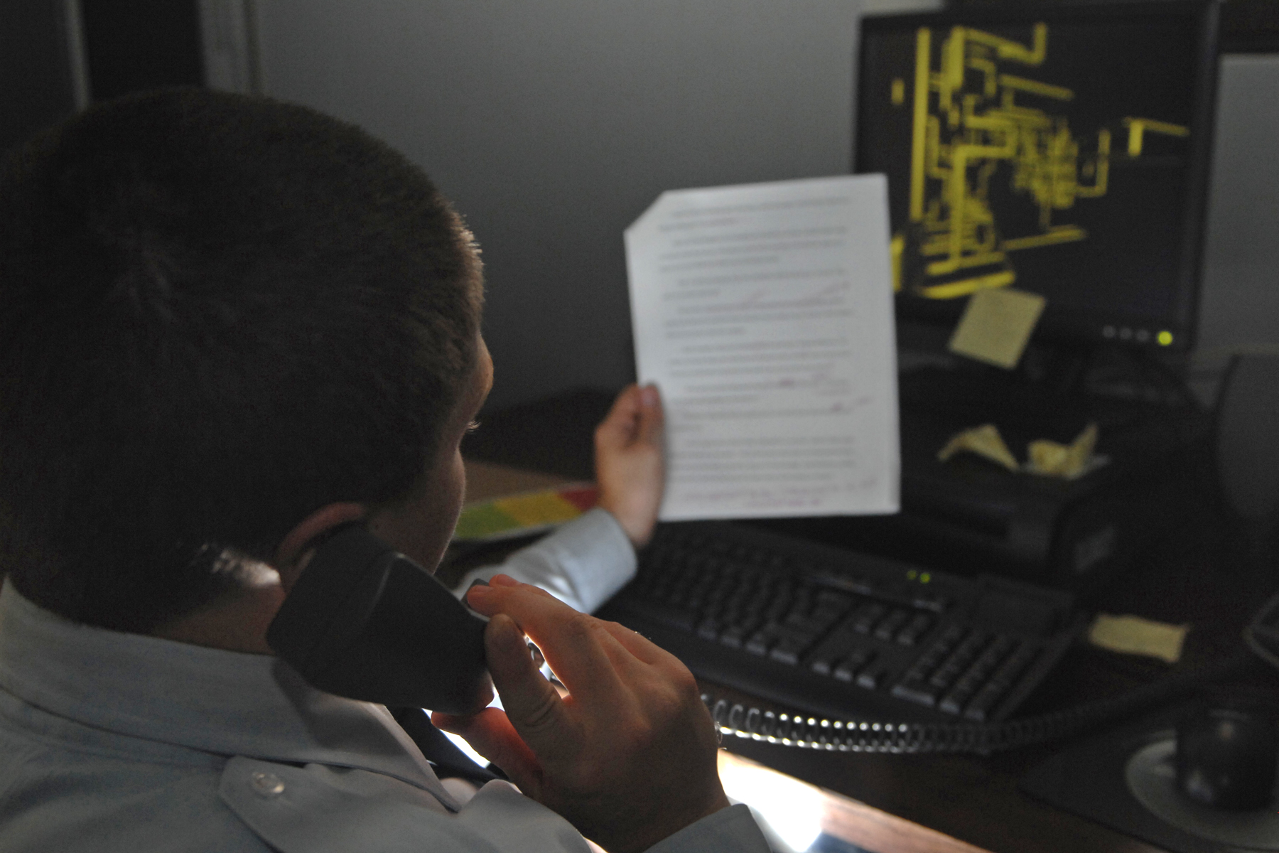 walk away from computer