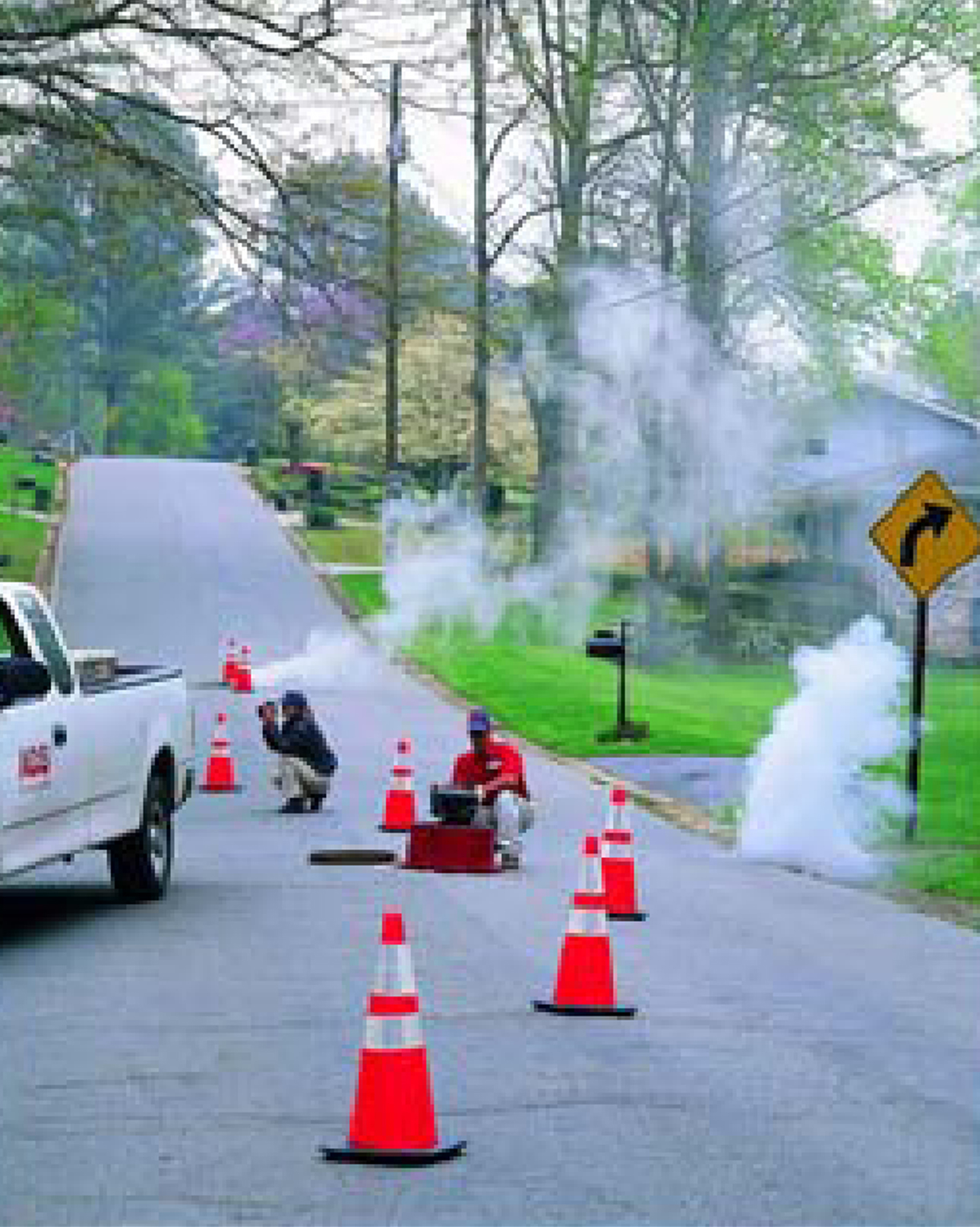 Smoke testing for selected sewer systems on base begins > Whiteman Air ...