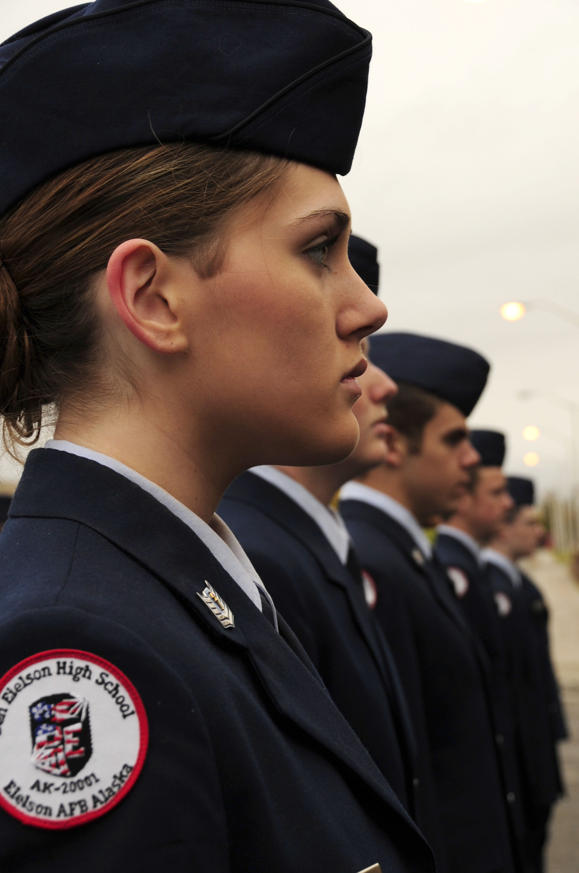 BEHS JROTC salute 9/11 > Eielson Air Force Base > Display
