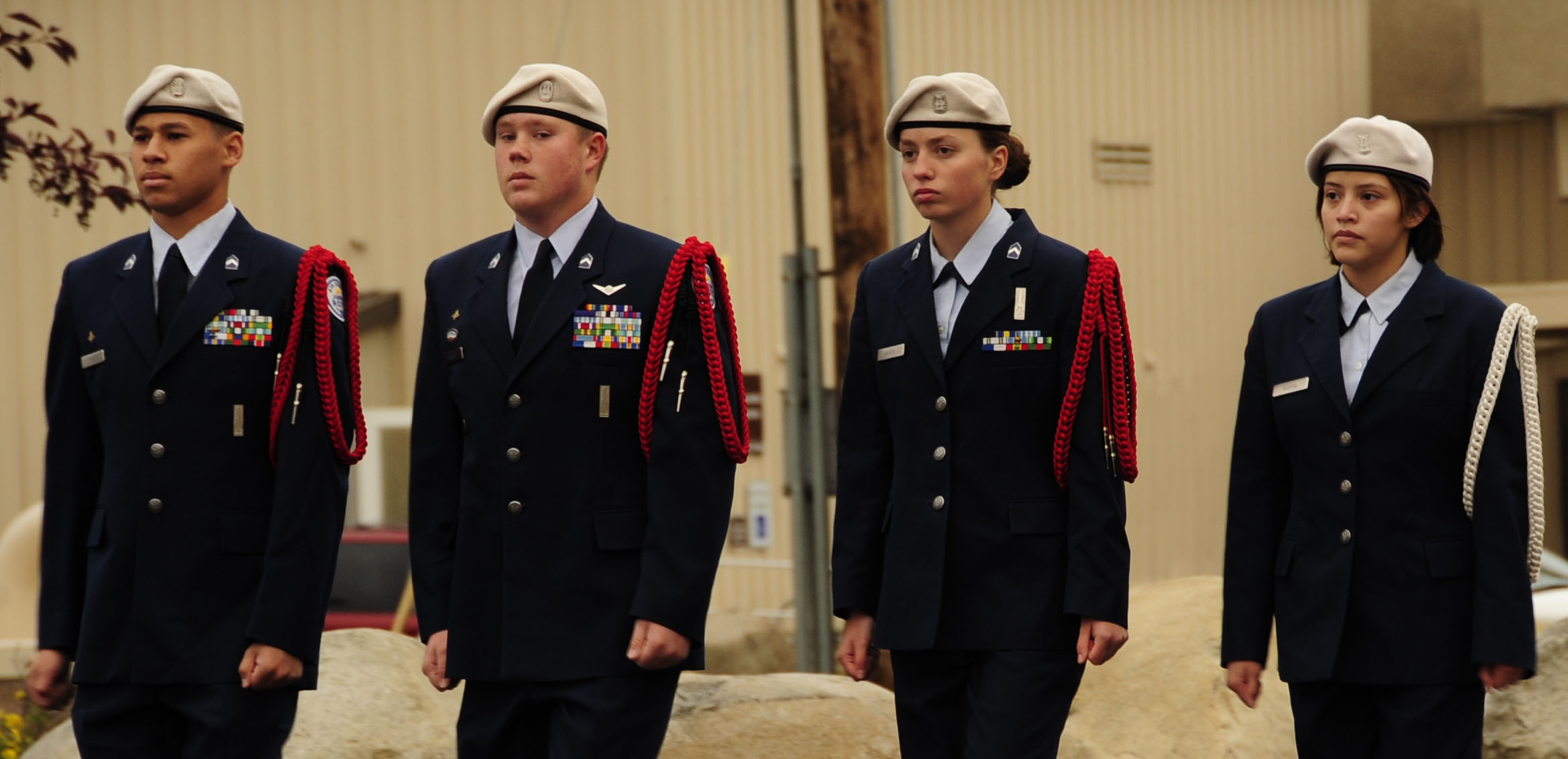 BEHS JROTC salute 9/11 > Eielson Air Force Base > Display