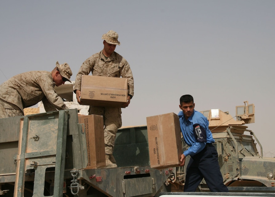 Coalition Forces Help Those Who Are Most Helpless > 1st Marine Division ...