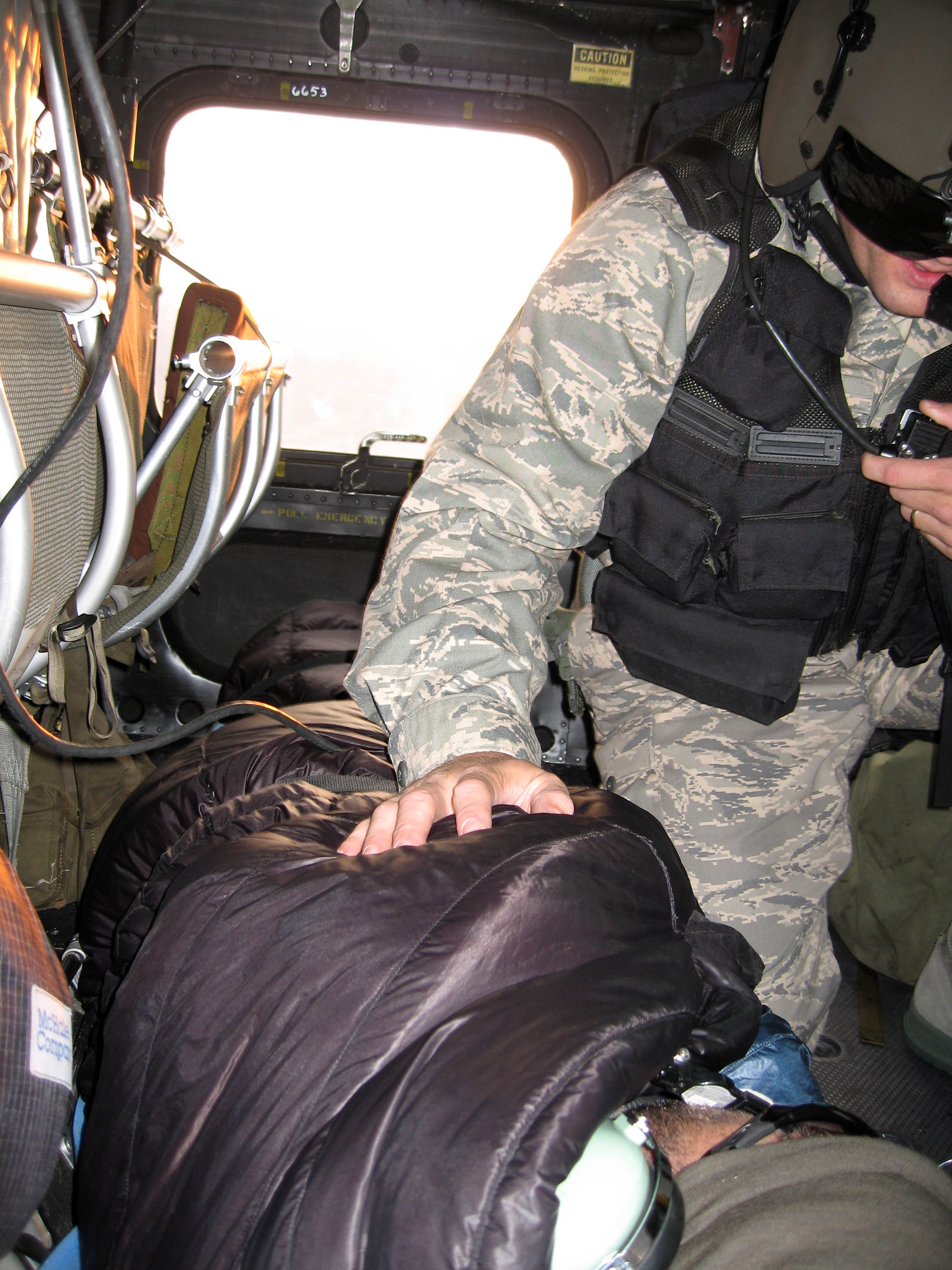 Rescue Flight saves stranded camper > Fairchild Air Force Base ...