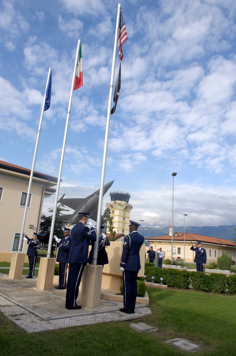 Aviano Airmen honor POW/MIA military members > Aviano Air Base > Display