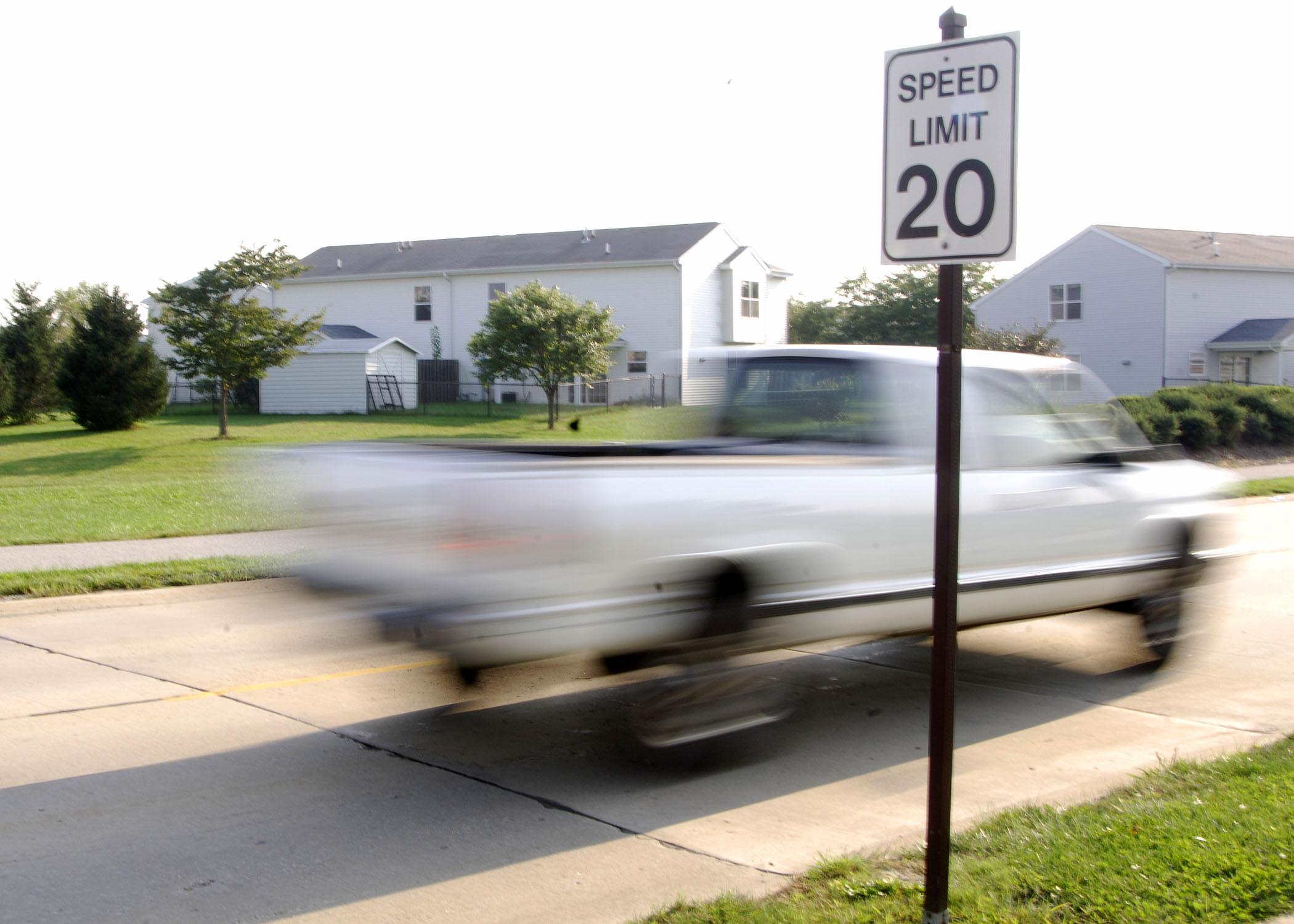 Speed limits in housing areas being enforced