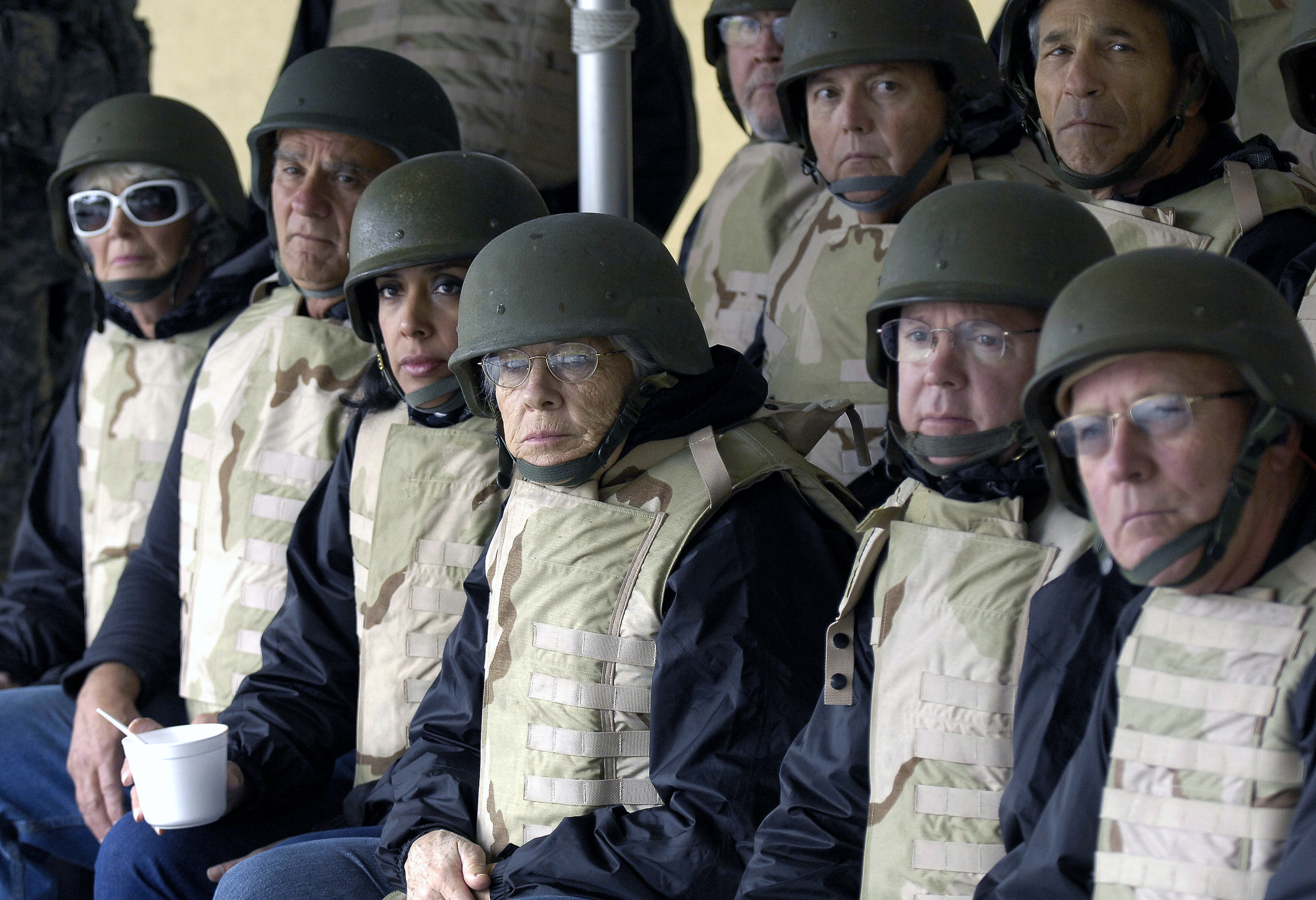 Participants of the 76th Joint Civilian Orientation Conference listen ...