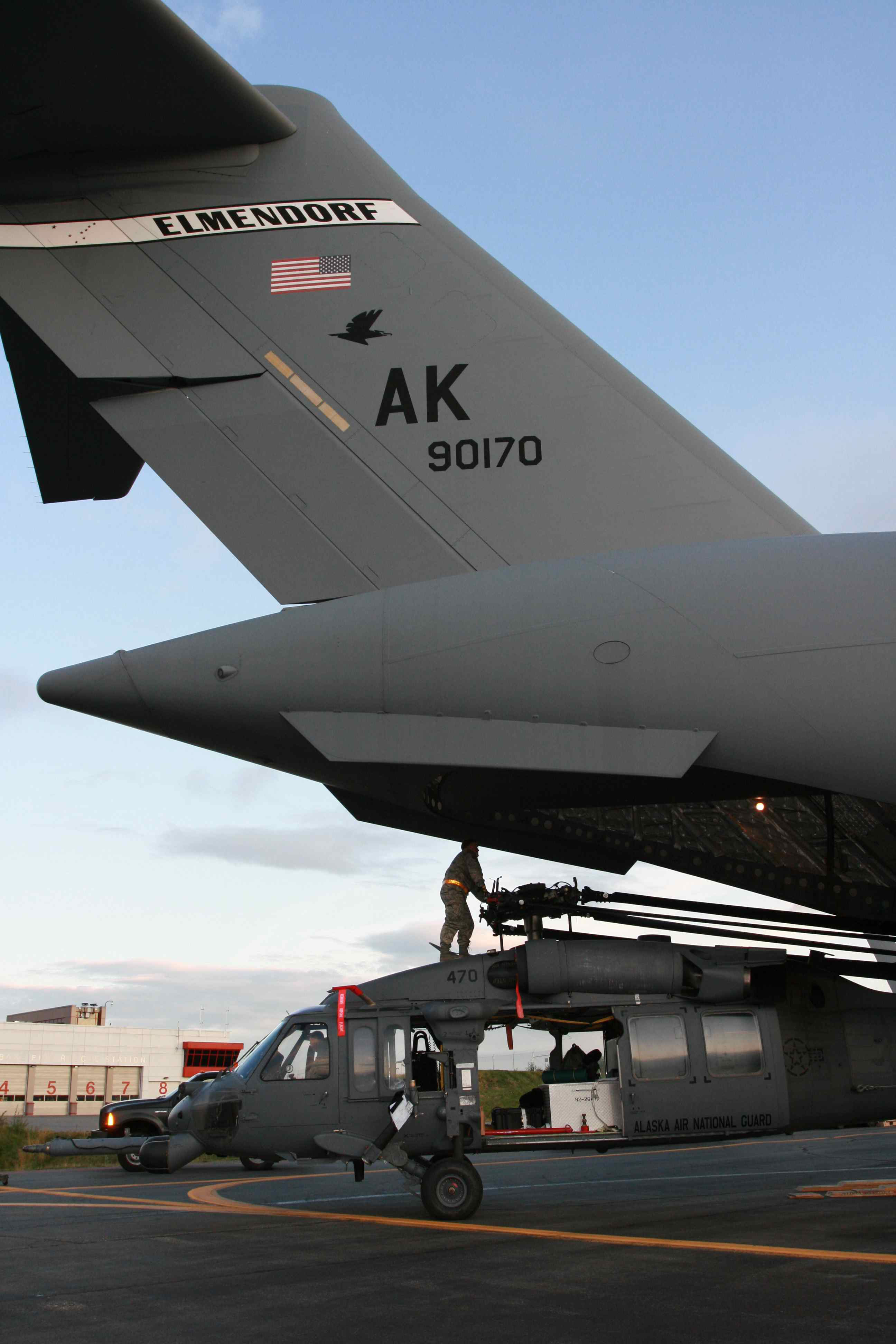 Alaska Air National Guard at Hurricane Ike